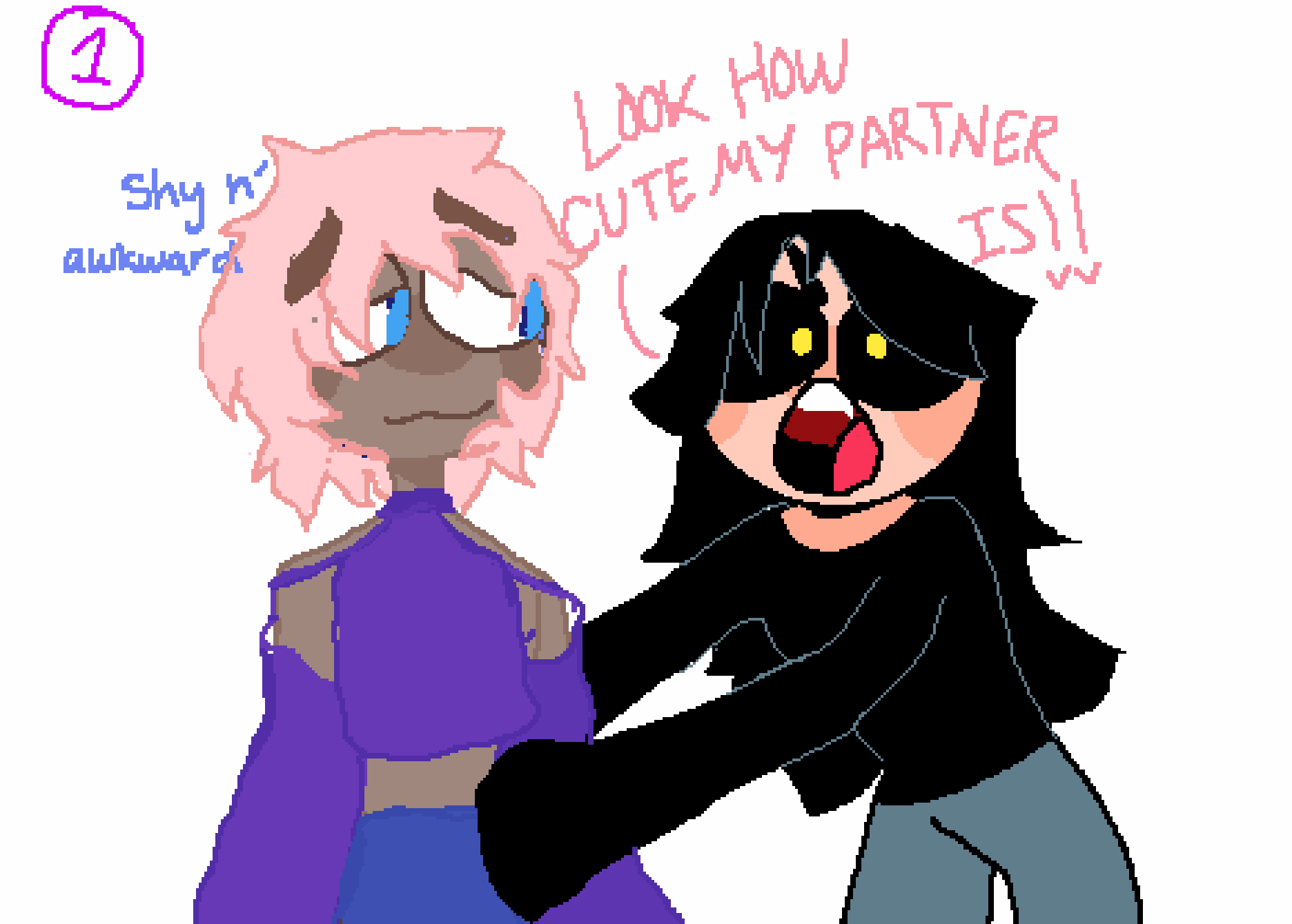 collab drawings by FroschFlower - Pixilart