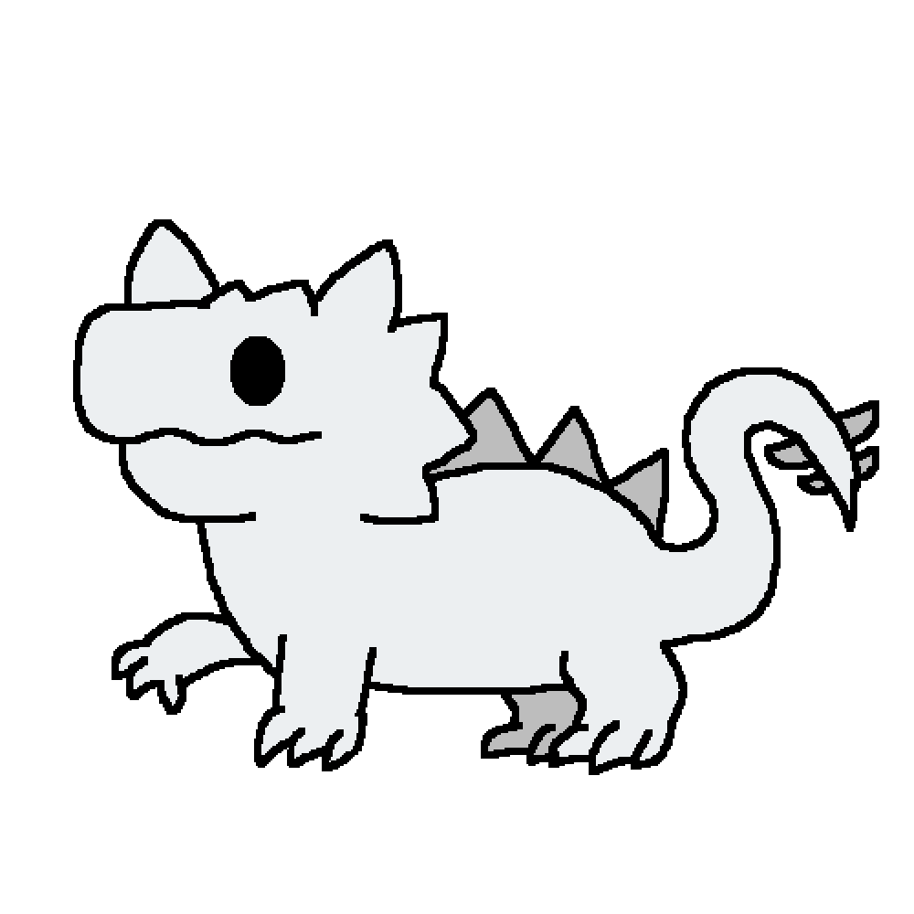 Pixilart - Spike dinosaur by Geo-wolf