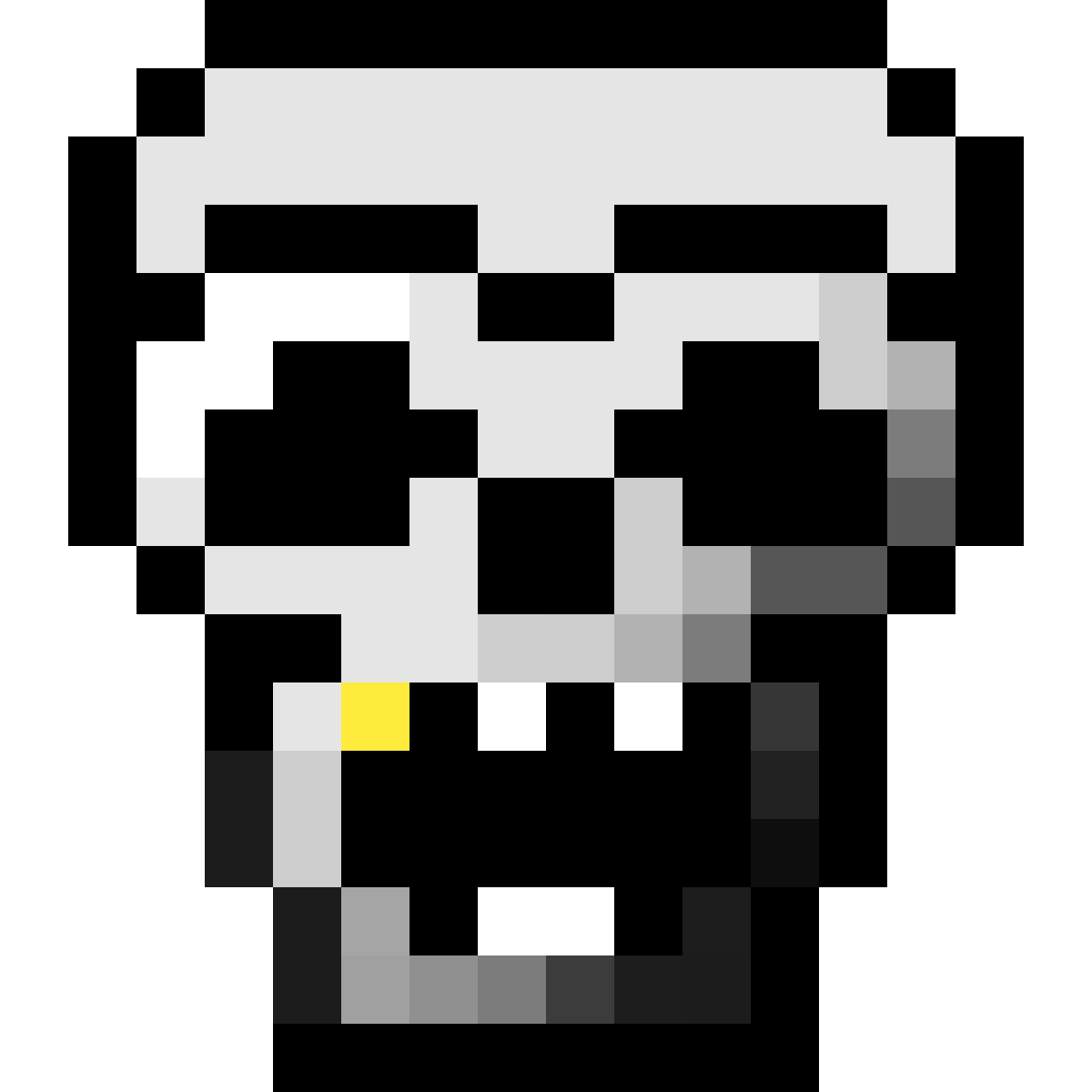 Pixilart - scull by AnthonyKim