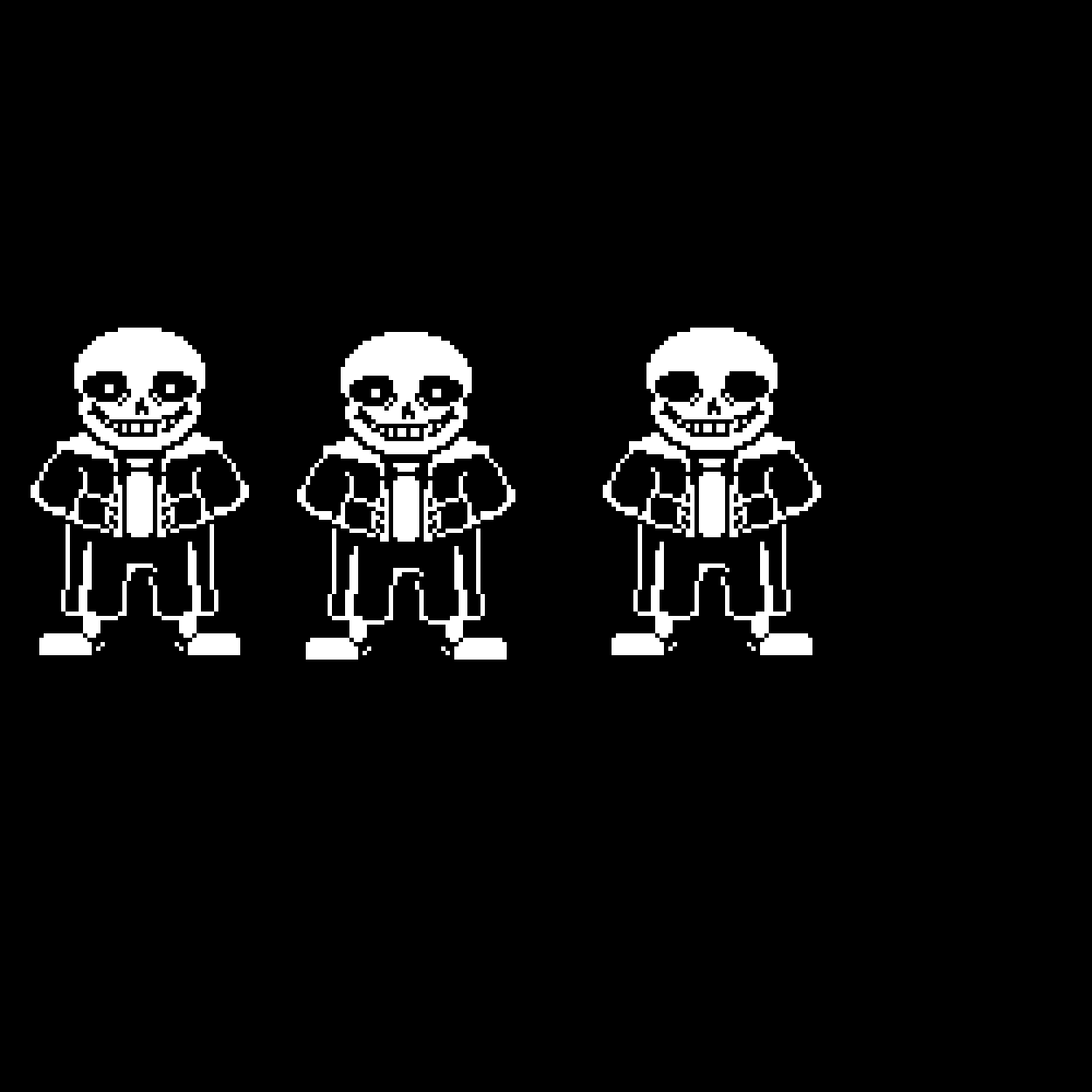 Pixilart - ideas plz sussy sans trio by 69-Last-breath