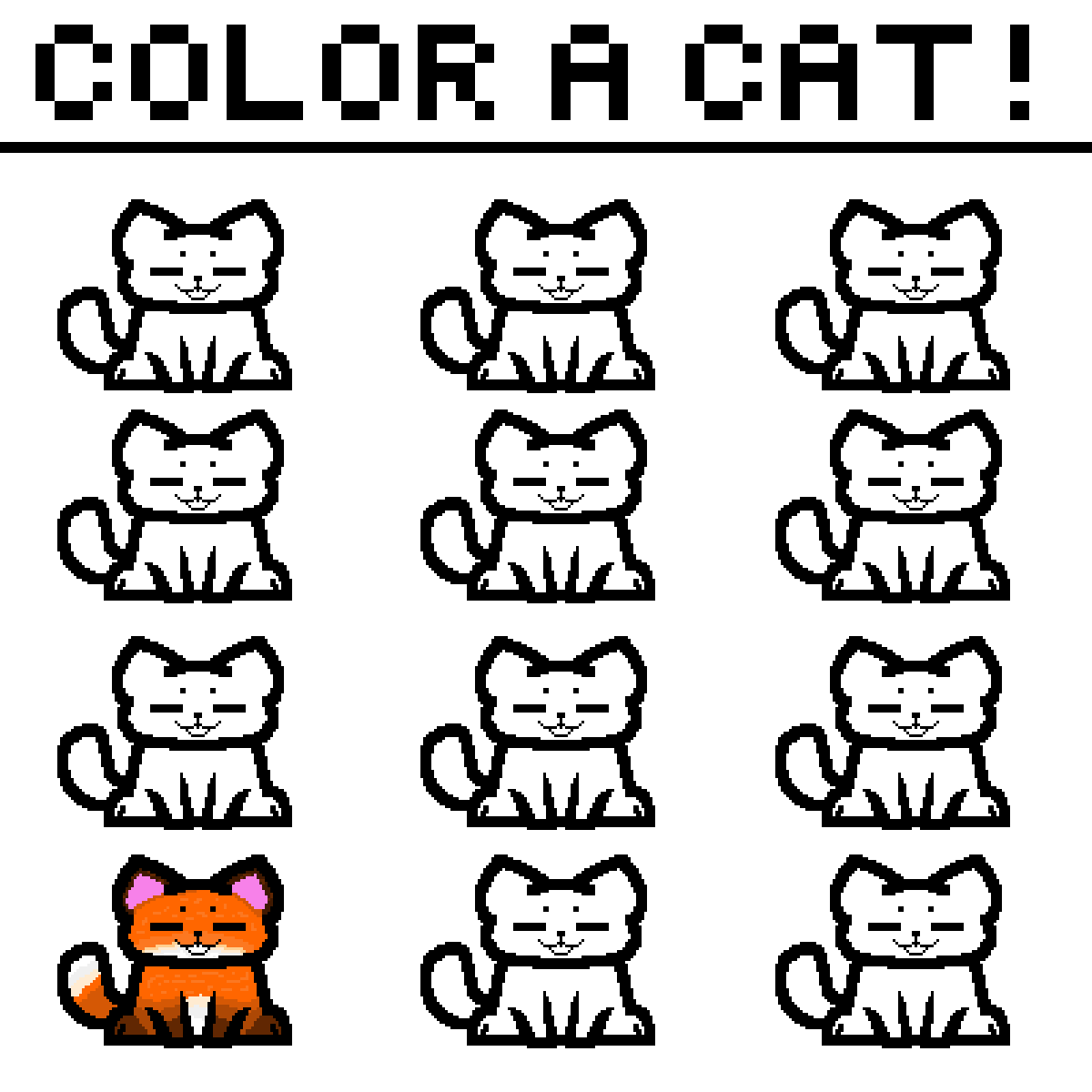 Pixilart - cat base by PlaguedFox