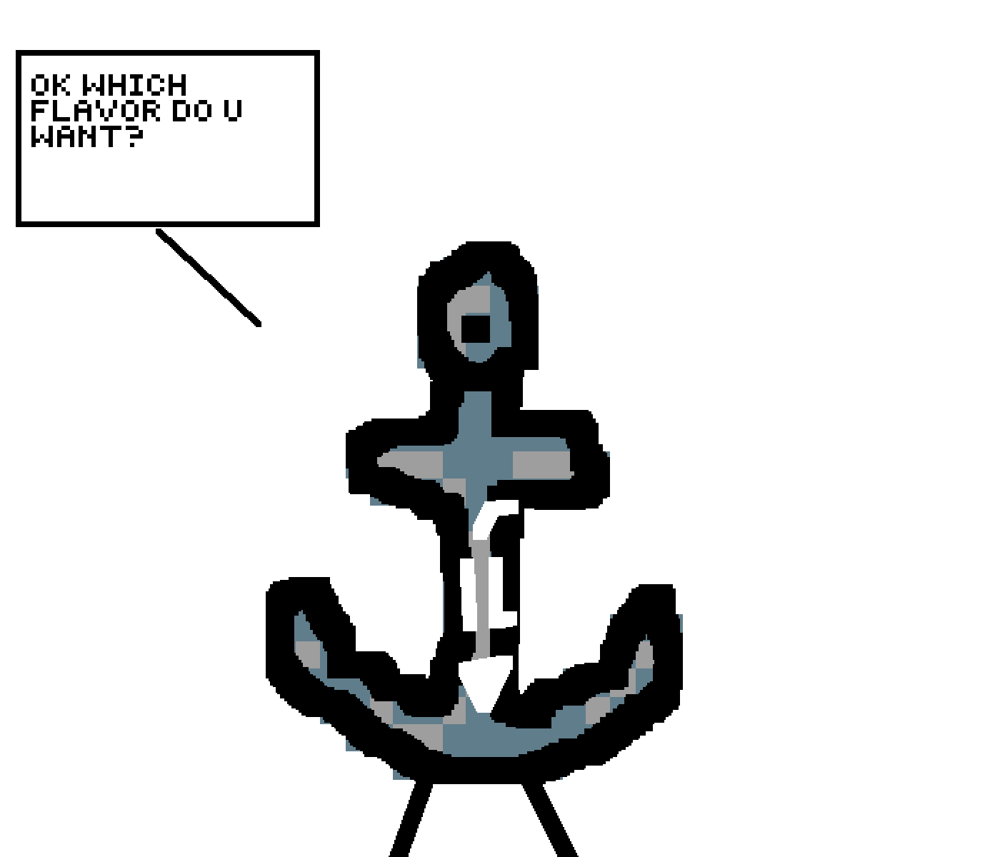 Pixilart - Blue Flavor meme by CBDrawsStuff