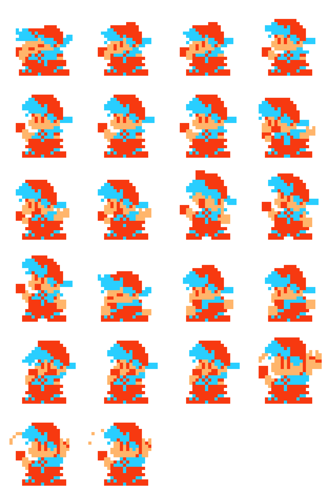 Pixilart - smb bf spritesheet by PixilStudios24