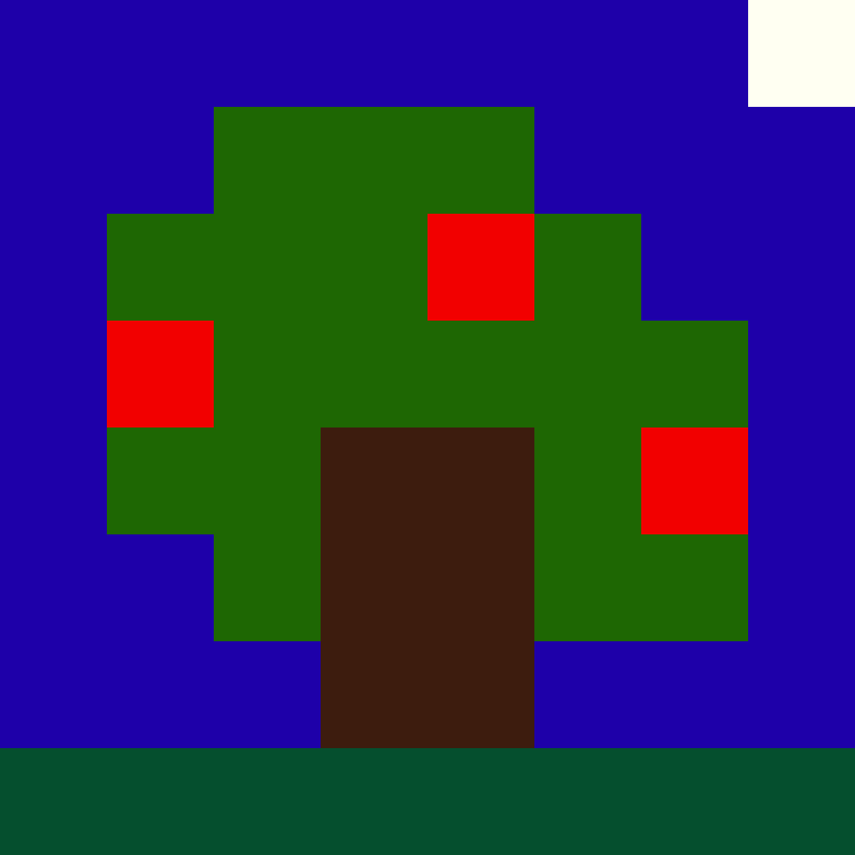 Pixilart - tree in 8 pixil by CAITEL-EMA
