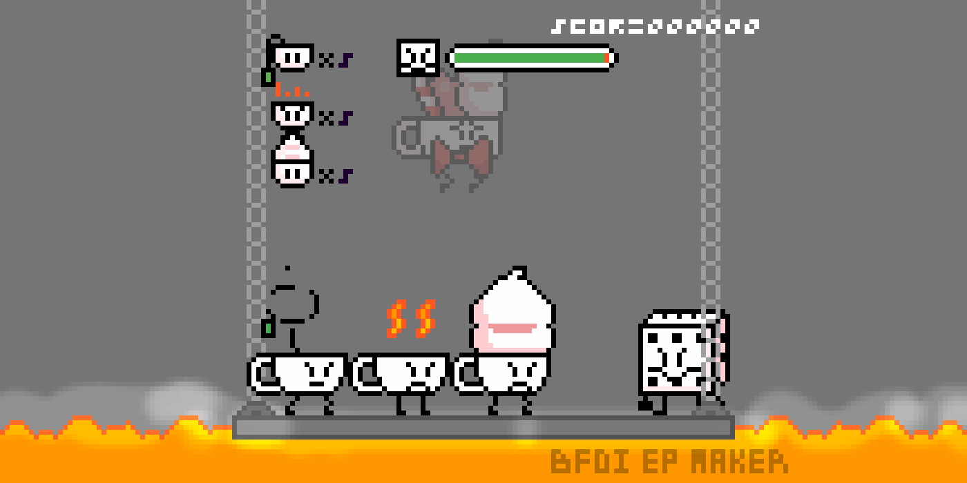 Pixilart - Cuppy boss fight level by Bfdi-ep-maker