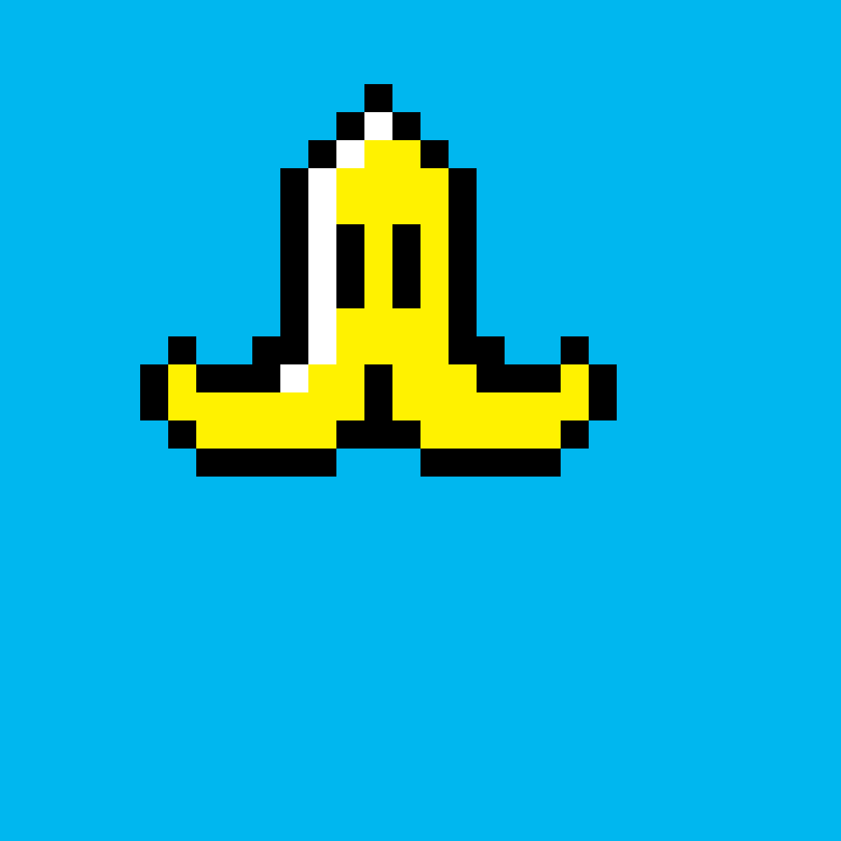 Pixilart - Mario Kart Banana by Jemstone23