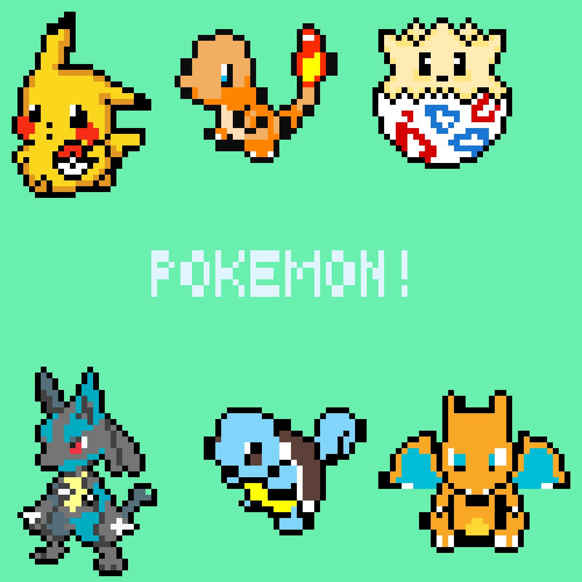 Pixilart - Pokemon by Letsax