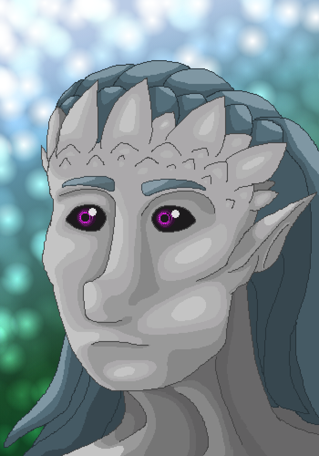 Pixilart - Stone Elf by WingsOfFire8