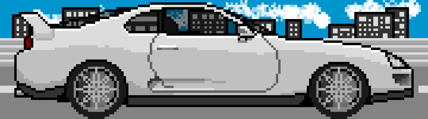 Editing Toyota Supra MK4 Day BG - Free online pixel art drawing tool ...