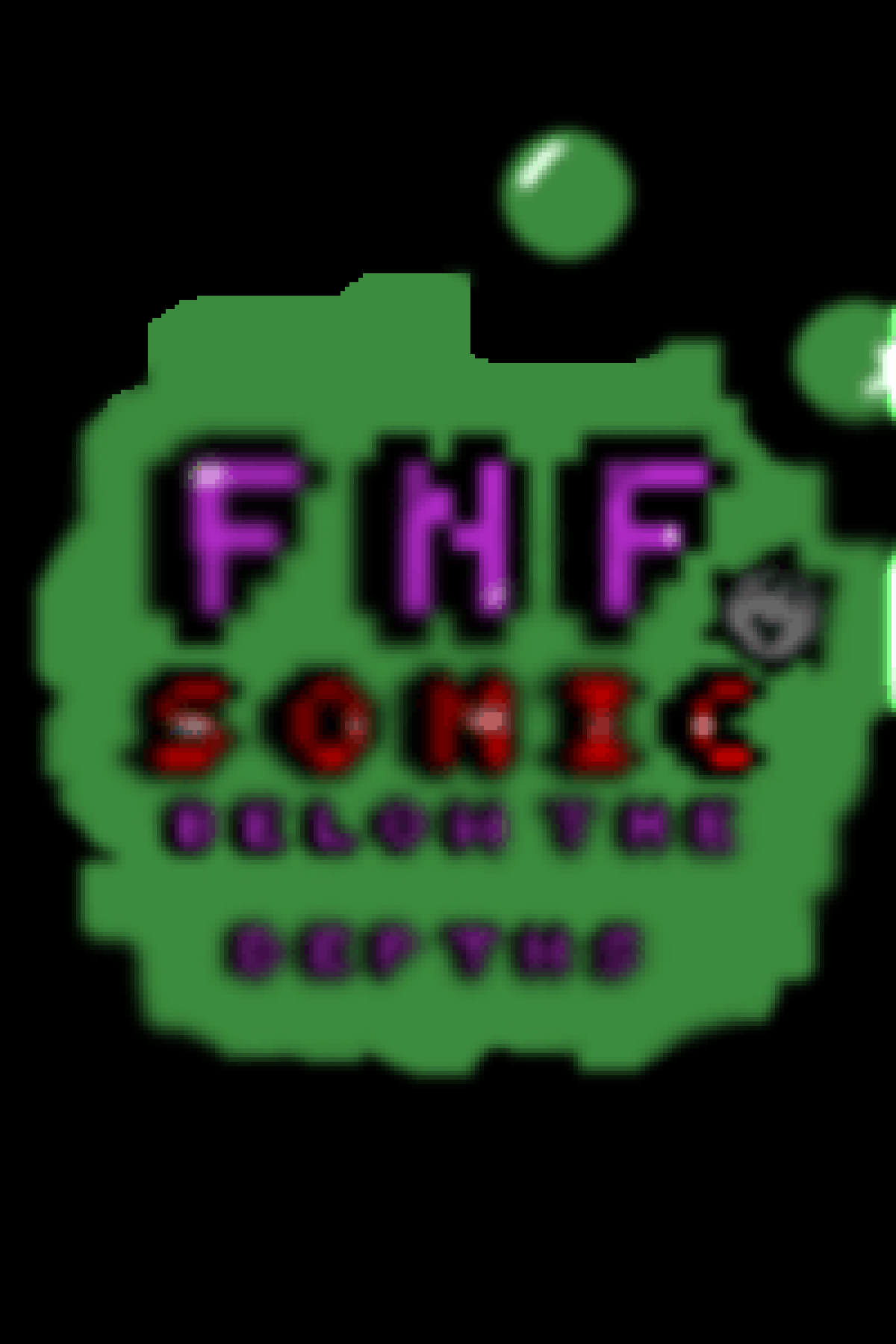 Pixilart - FNF SONIC BELOW THE DEPTH by 73621