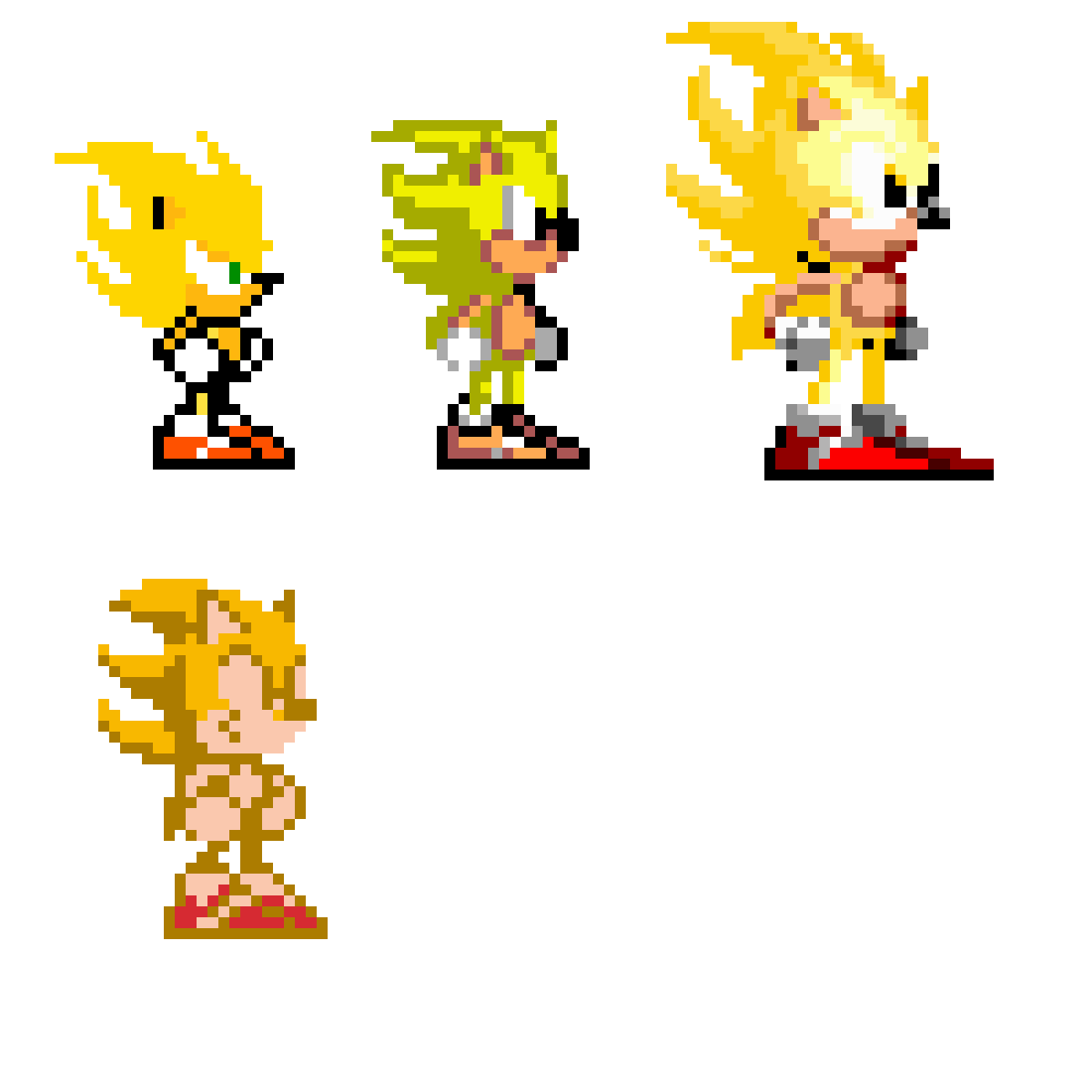 Pixilart - Super sonics by Gavin2040