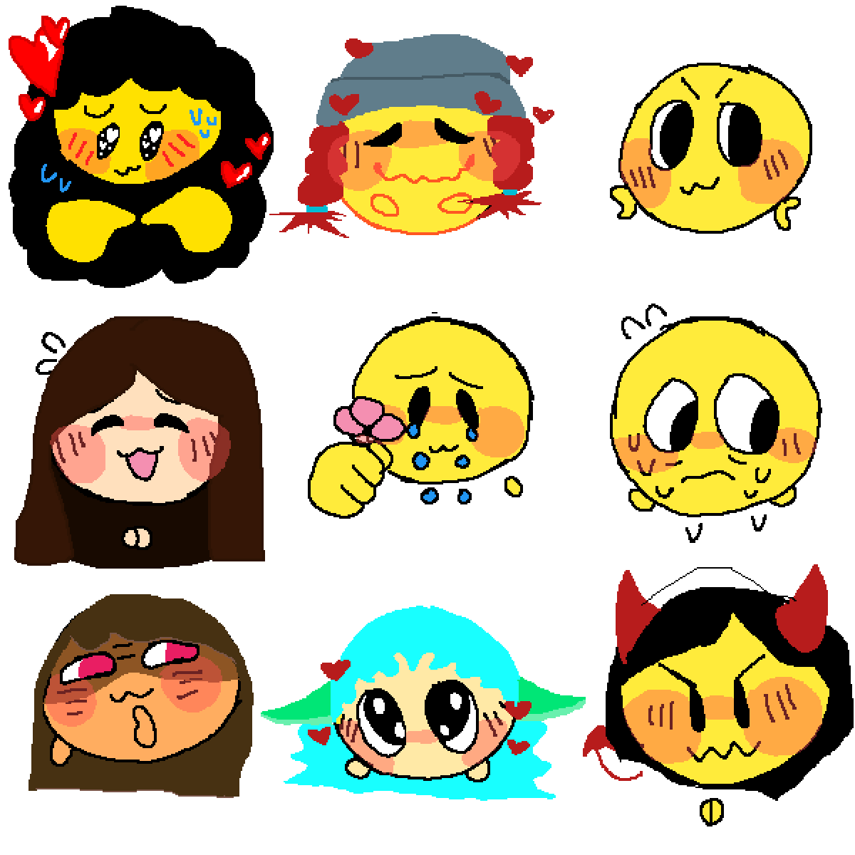 Pixilart - Emoji base by Oceangamer16