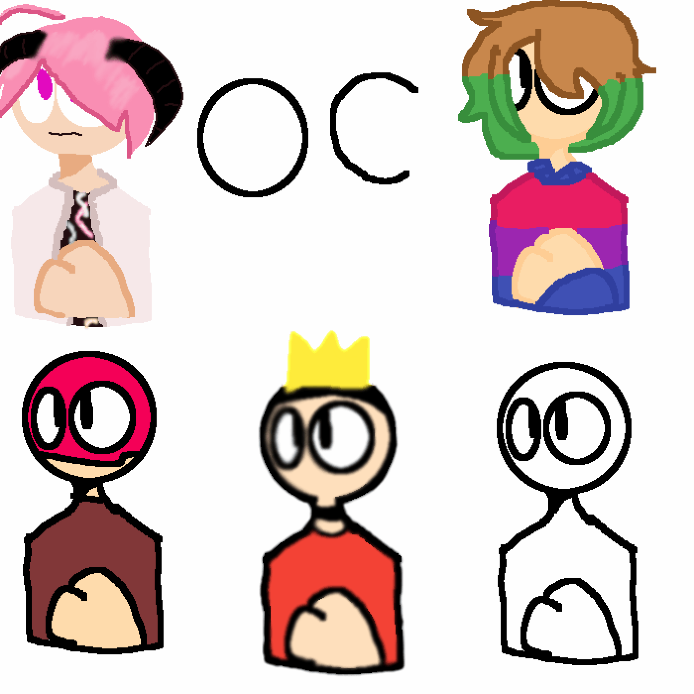 Pixilart - OC Collab 9 by SkyTh3Dumb0