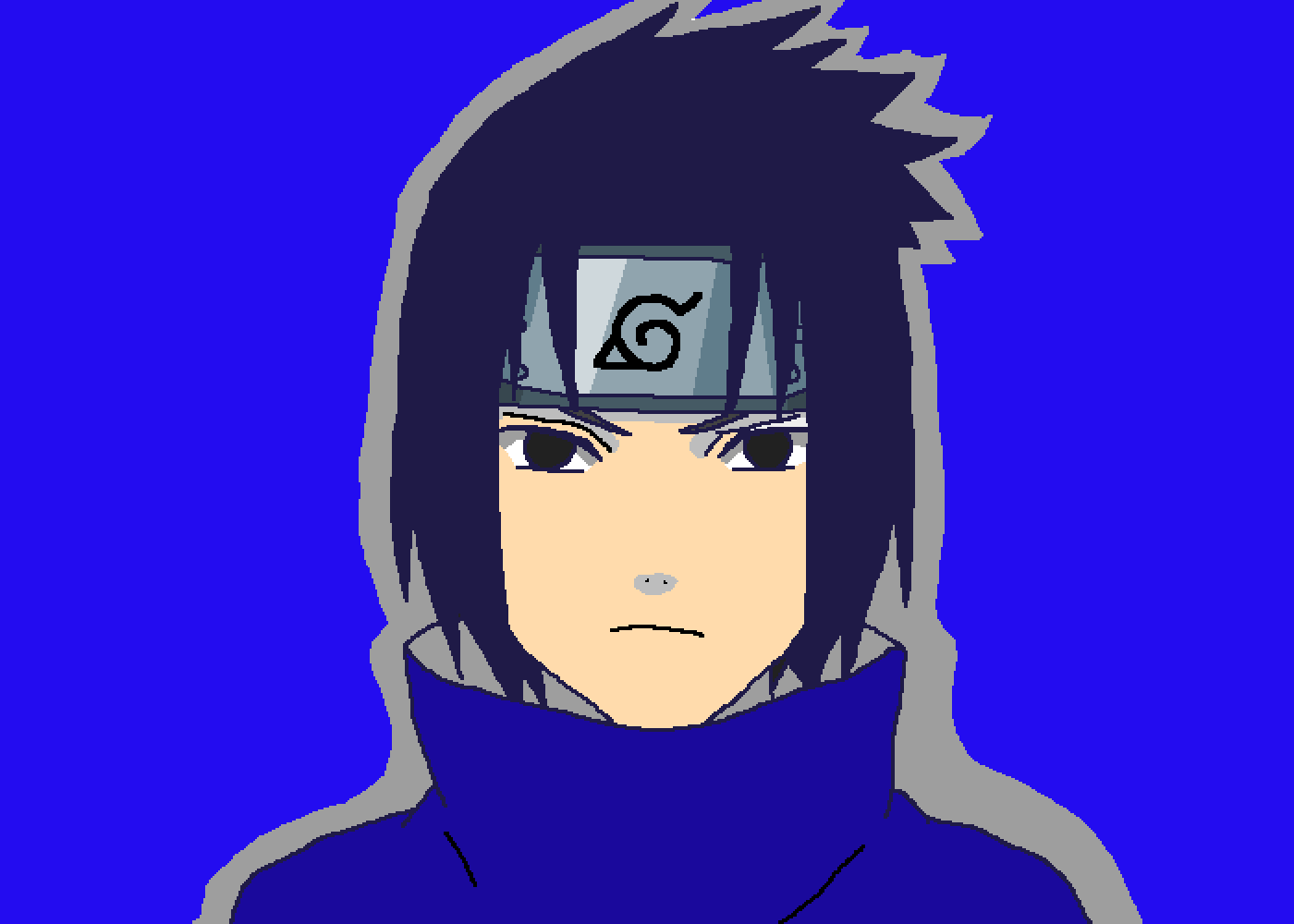Pixilart - Sasuke Uchiha Base by Kamakaru-San8
