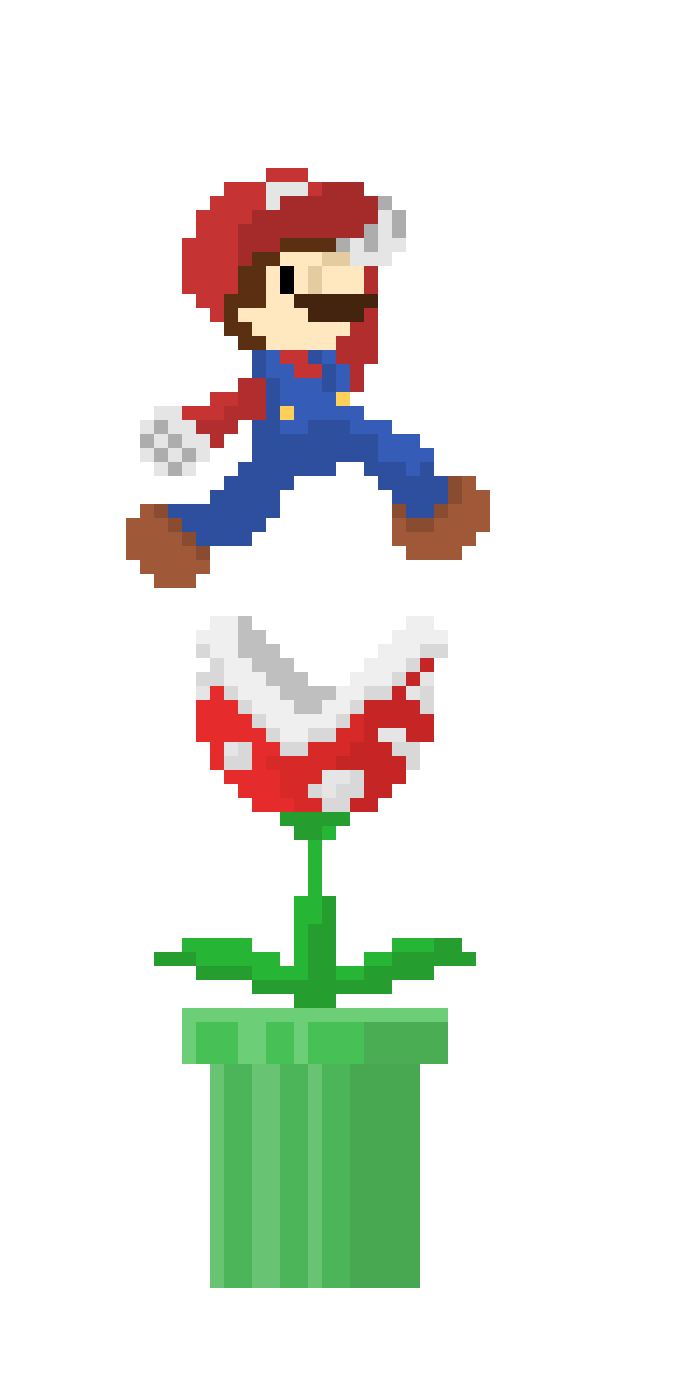 Pixilart - Mario by Muilenta