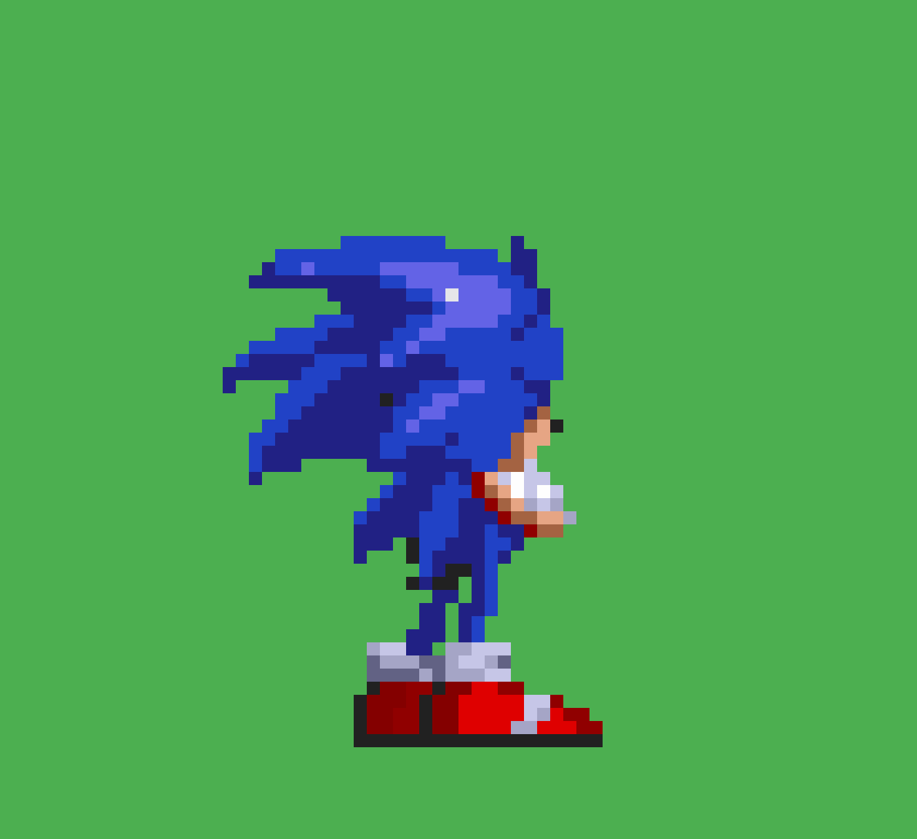 Pixilart - faker sonc sprites by BlueboxDude