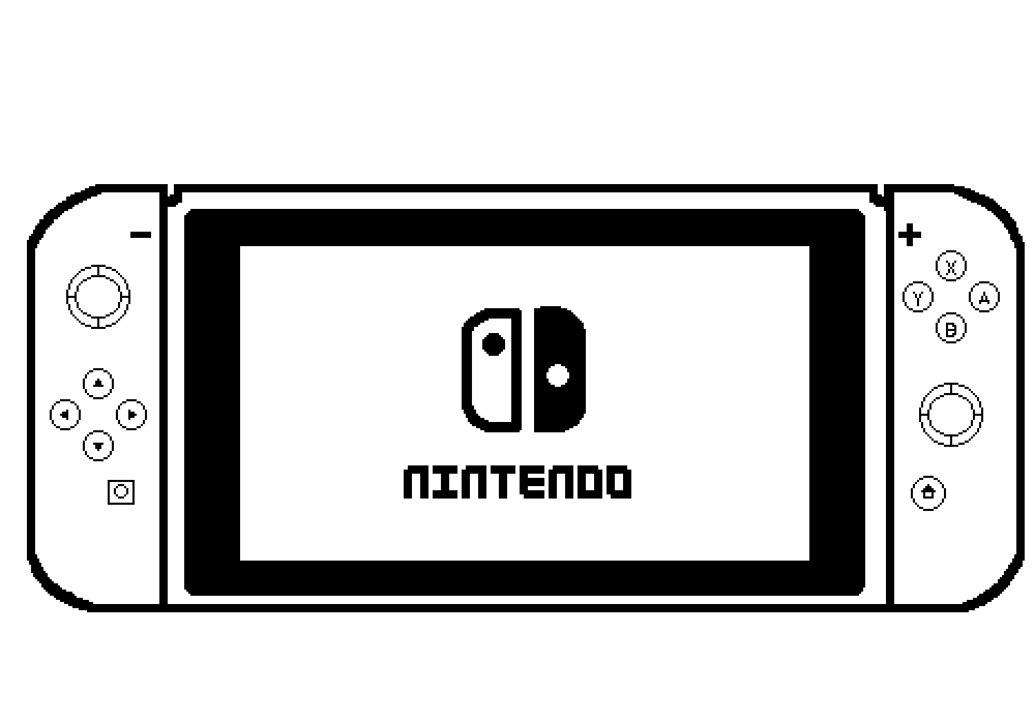 Pixilart - Nintendo switch base by MMSplague