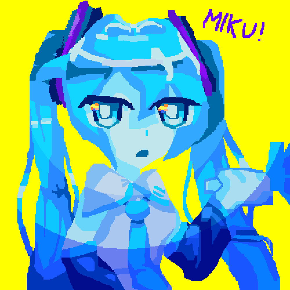 Pixilart - MIKU! by Sam01010001