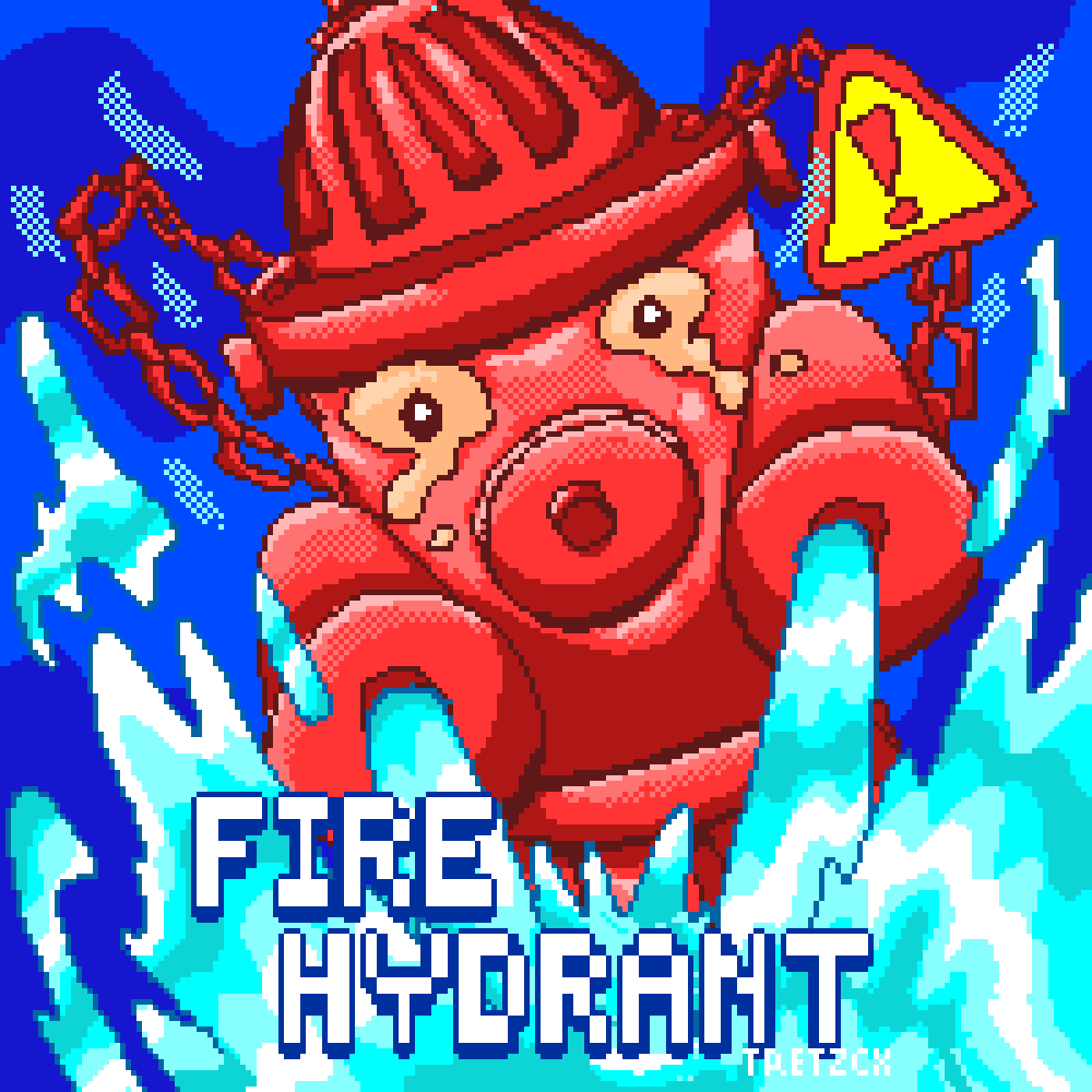 Pixilart - Fire hydrant personification by Jukemino