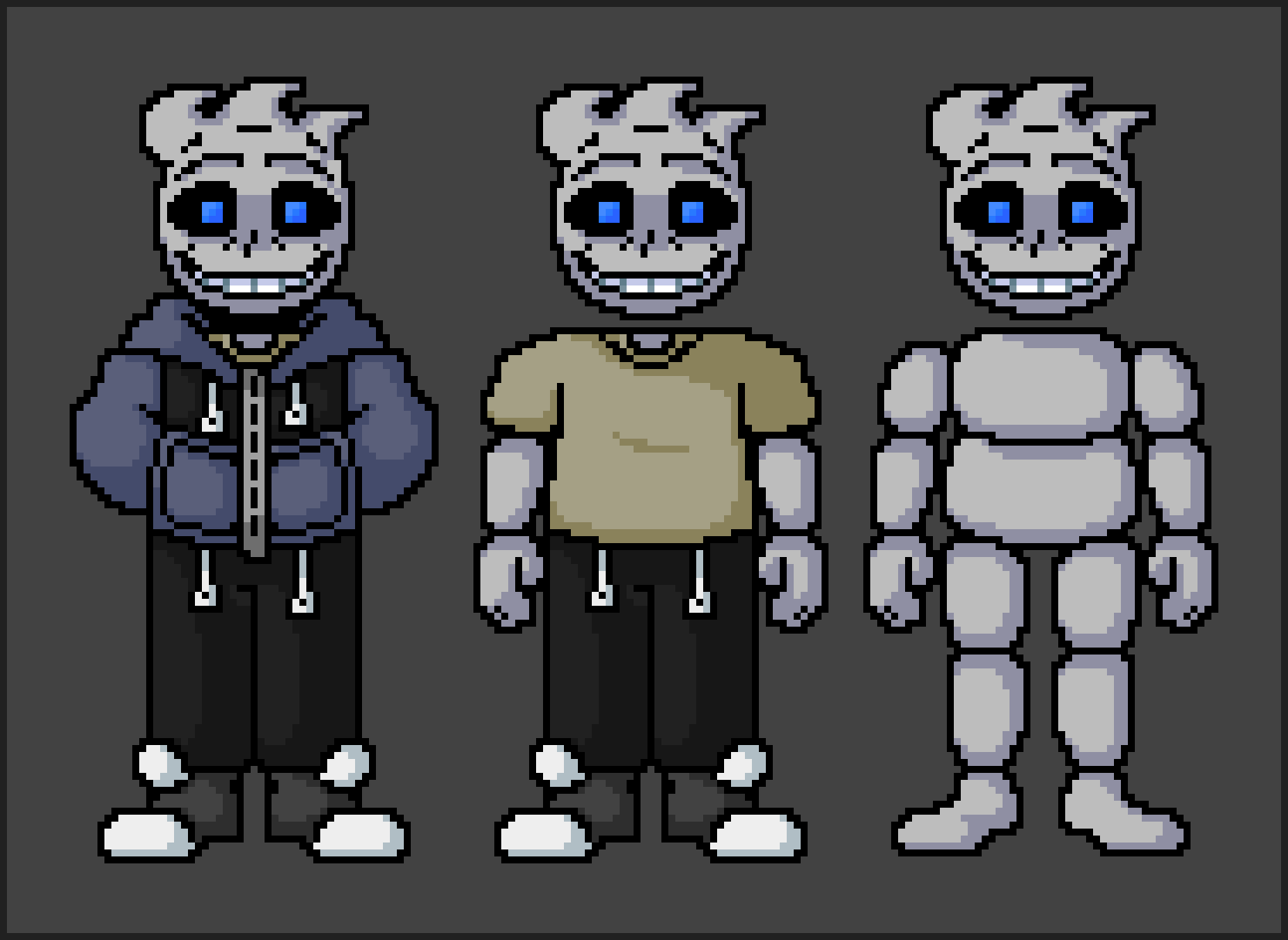 Pixilart - Grayson Ref. /// Anatomy by SpamD