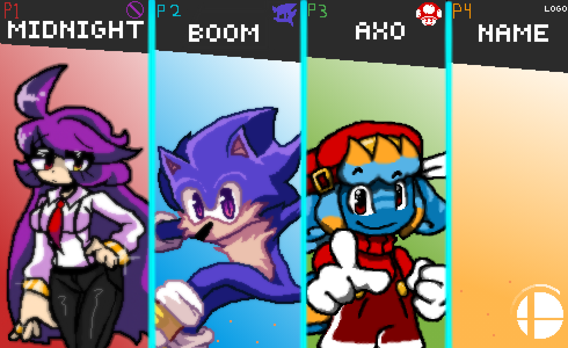 Pixilart - Super Smash Bros Collab by JamGamerXL
