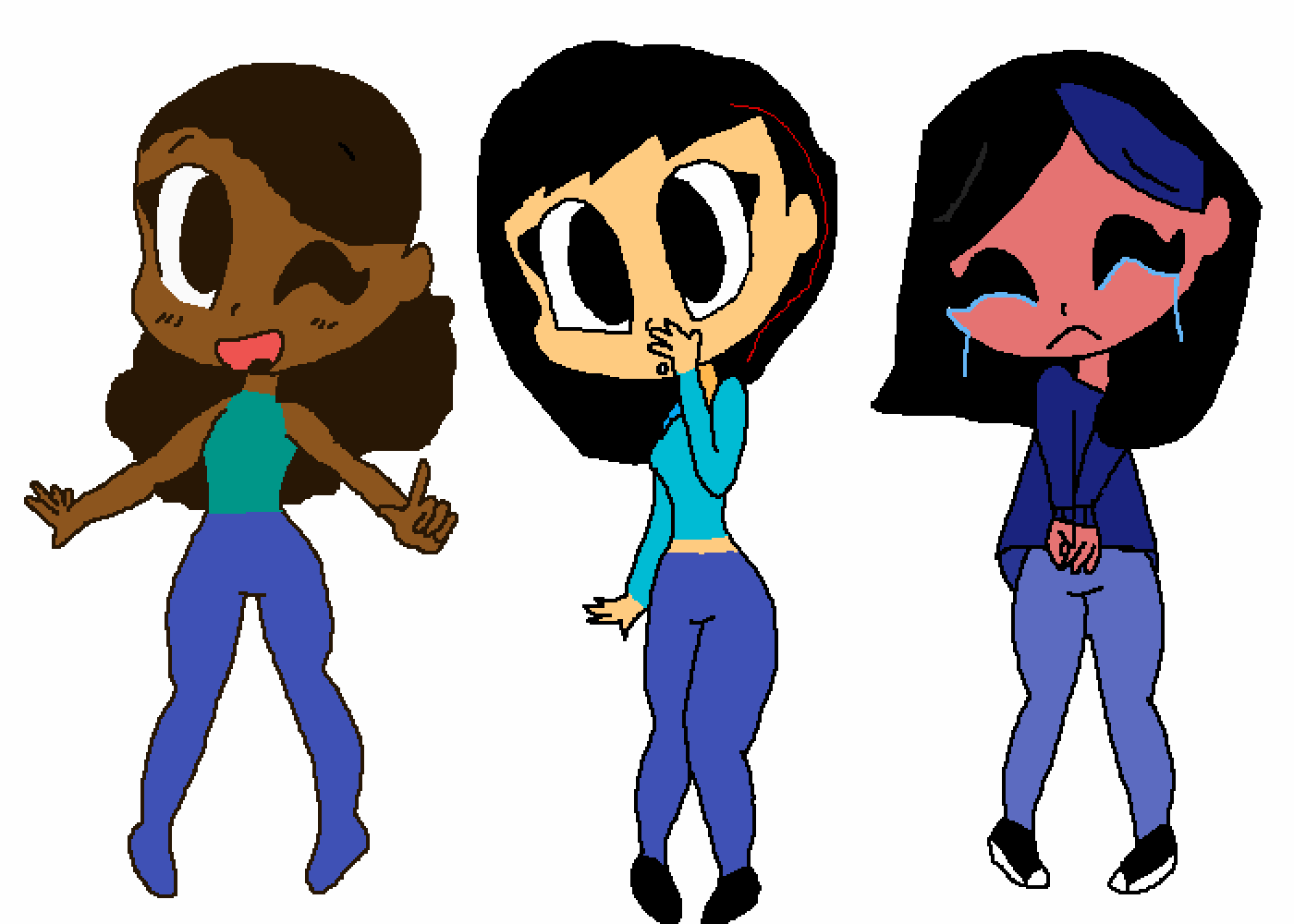 Pixilart - Add a girl by Oceangamer16