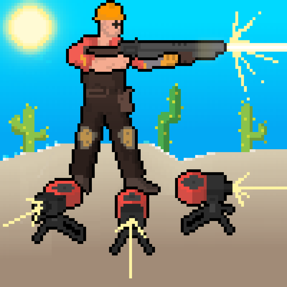 Pixilart - THE DEFENSE by UnusualMemes