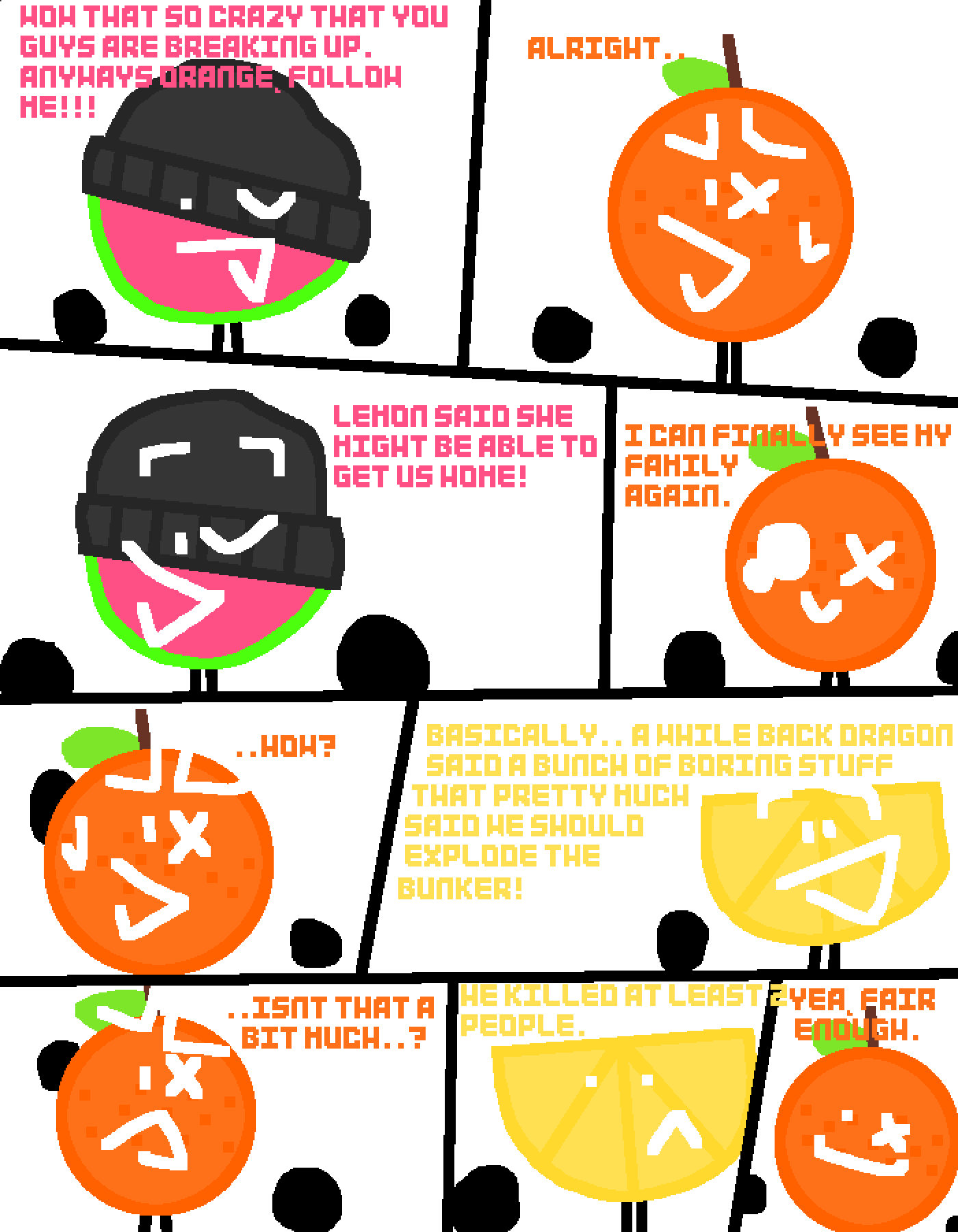Episode 22 - Fruit Frenzy - Pixilart Comics