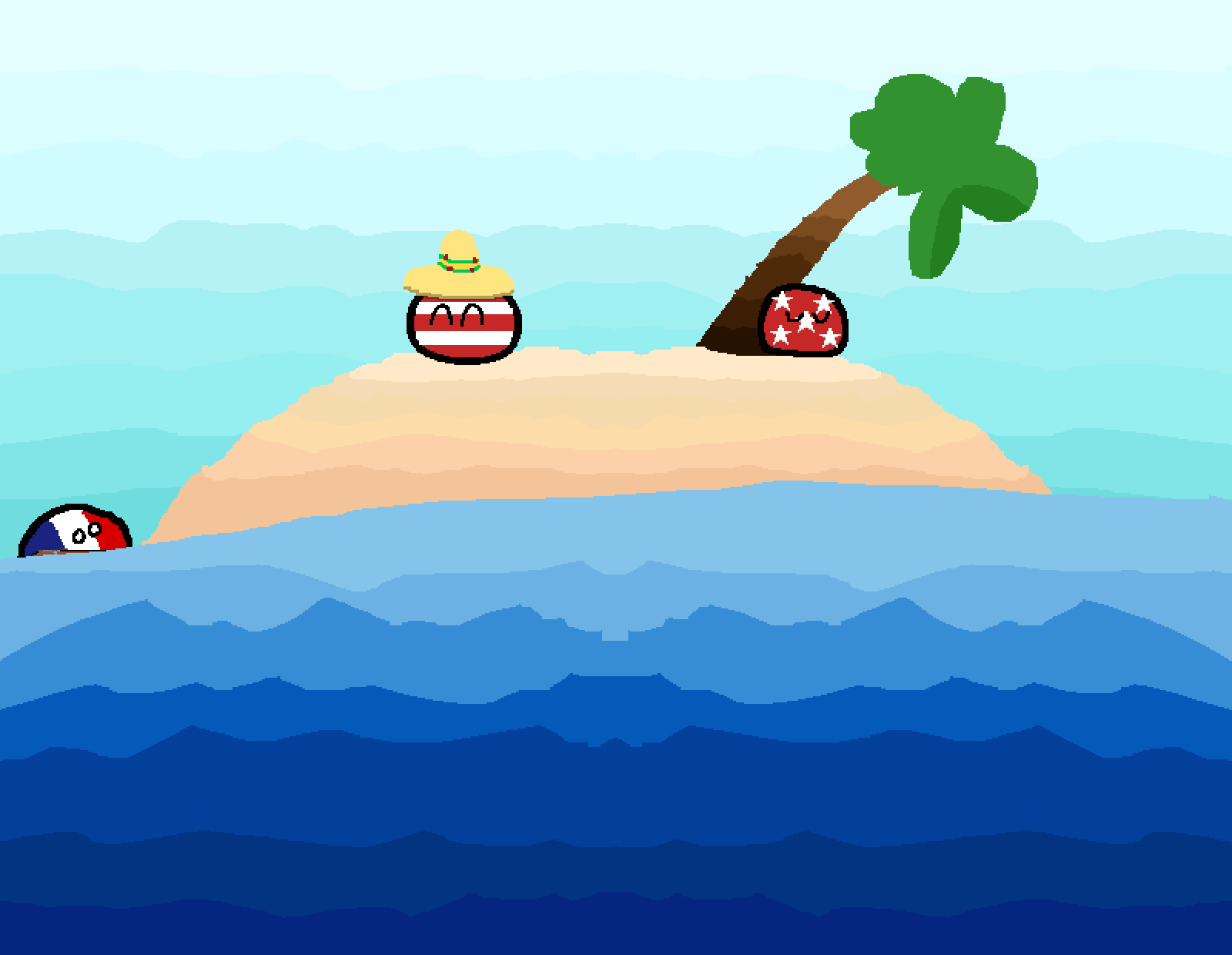 Pixilart - The Kingdom of Bora Bora by Pyrobyte