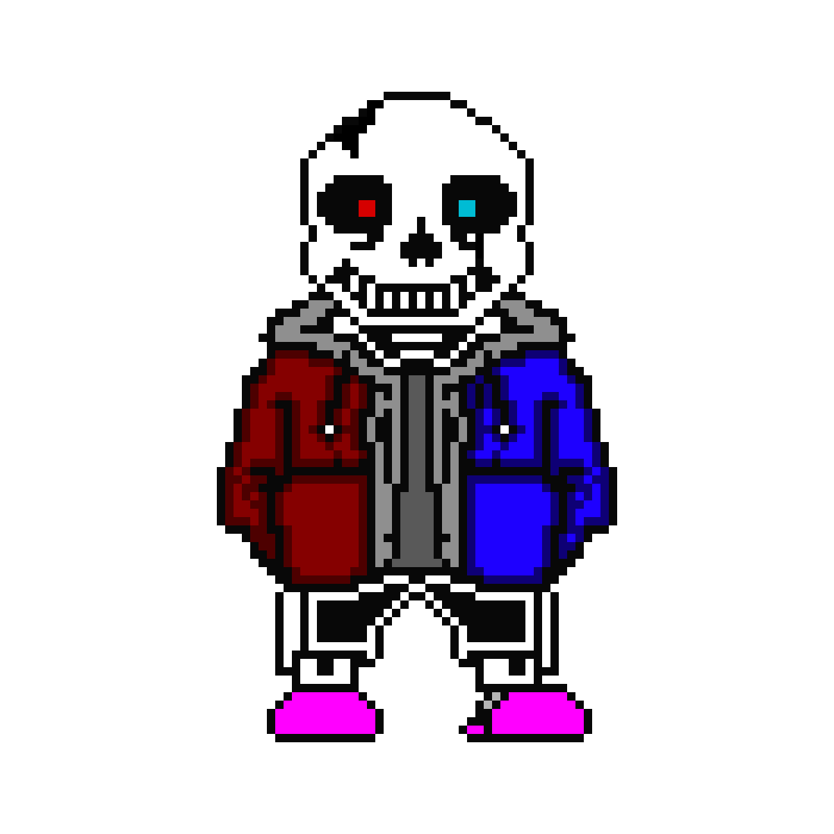 Pixilart - Powertale sans by DaveTES07