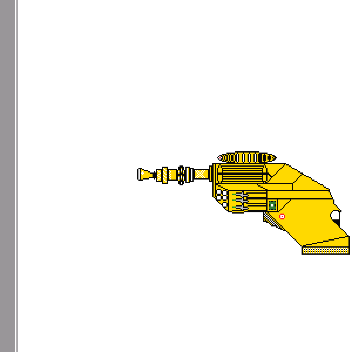 Pixilart - Golden blaster Being used by TheoPlayz