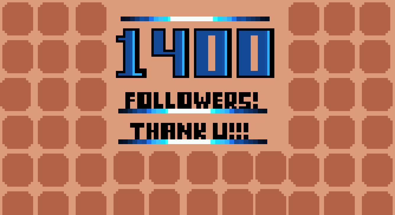 Pixilart - Thank you for 1,400 FOLLOWERS by NightMage