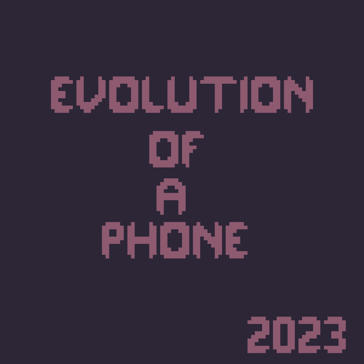 Evolution of Phones - Daily Art Challenge - Pixilart