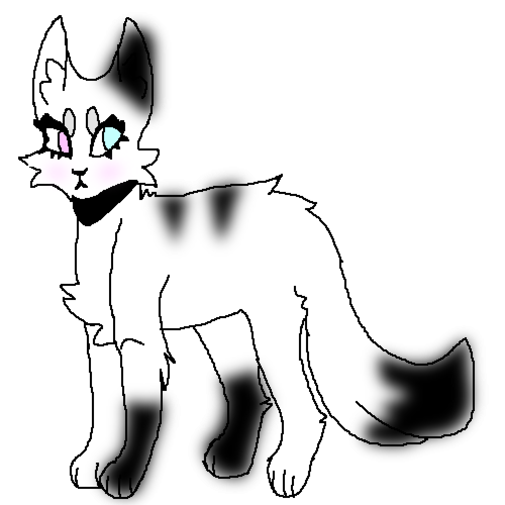 Pixilart - Cat base by Kitty28