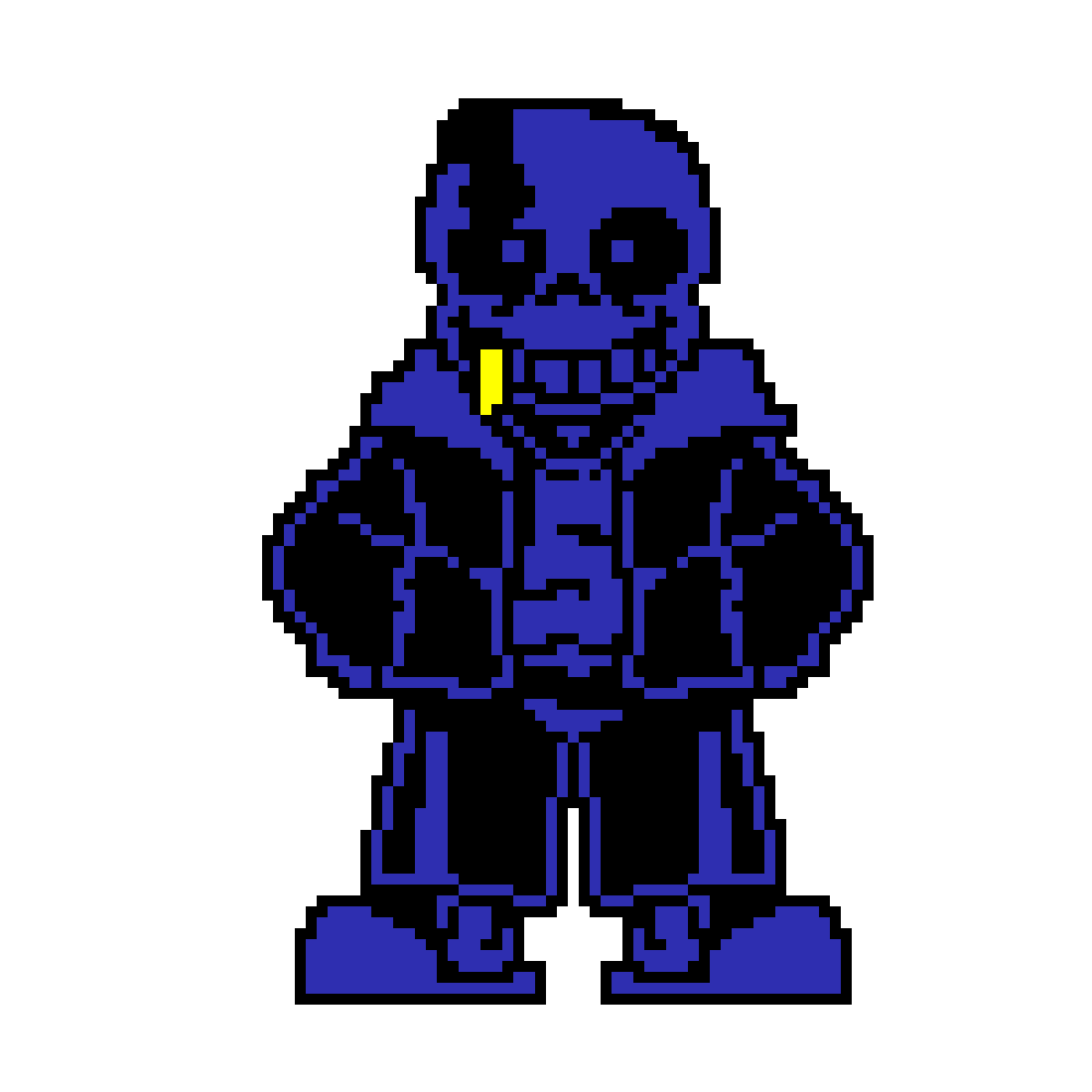 Pixilart - Undertale no doubt sans concept by GlitchUTSM