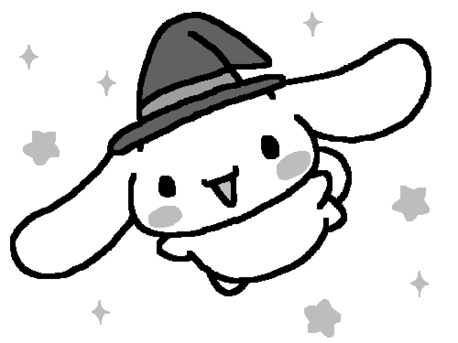 Pixilart - Halloween Cinnamoroll Base by Jeklin