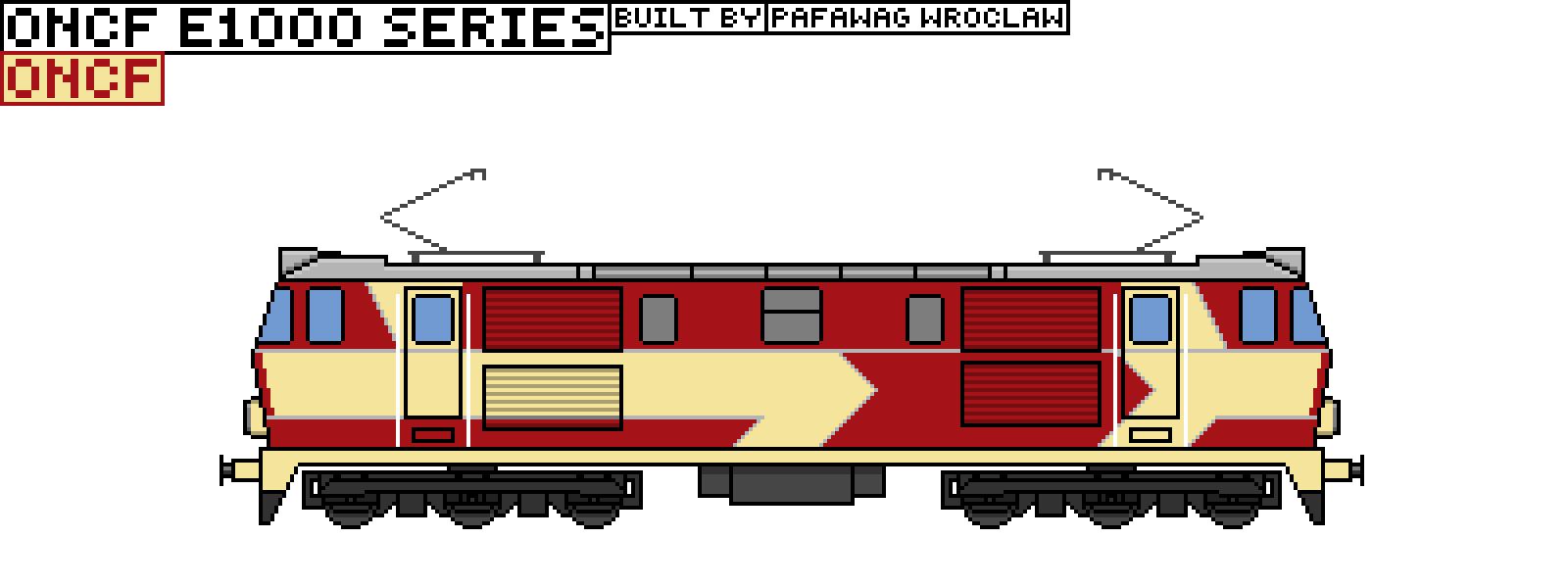 Pixilart - ONCF E1000 series by Kubsamboll