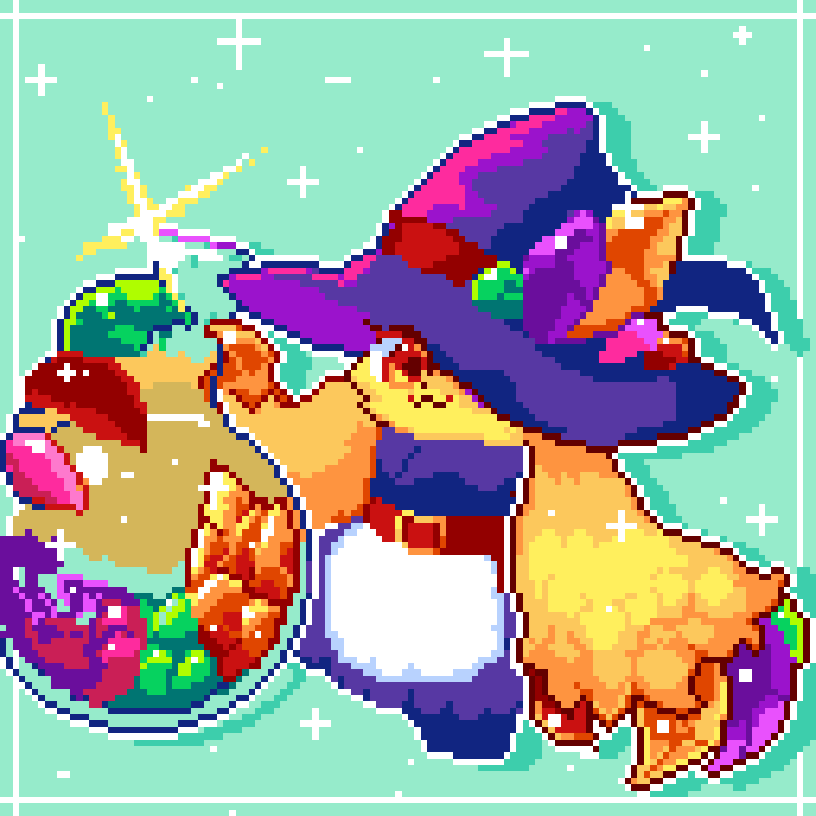 Pixilart - Carbuncle by wanitarou