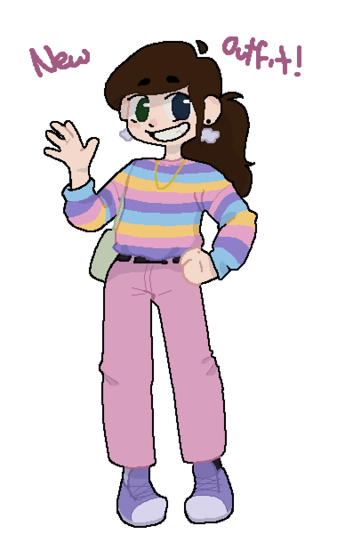 Pixilart - New Outfit wee by BloobirdXP