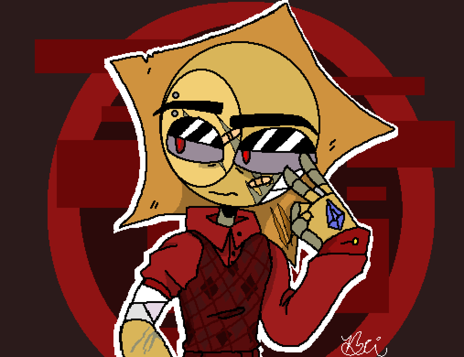 Pixilart - Dark Sun PFP by Creators-Guide