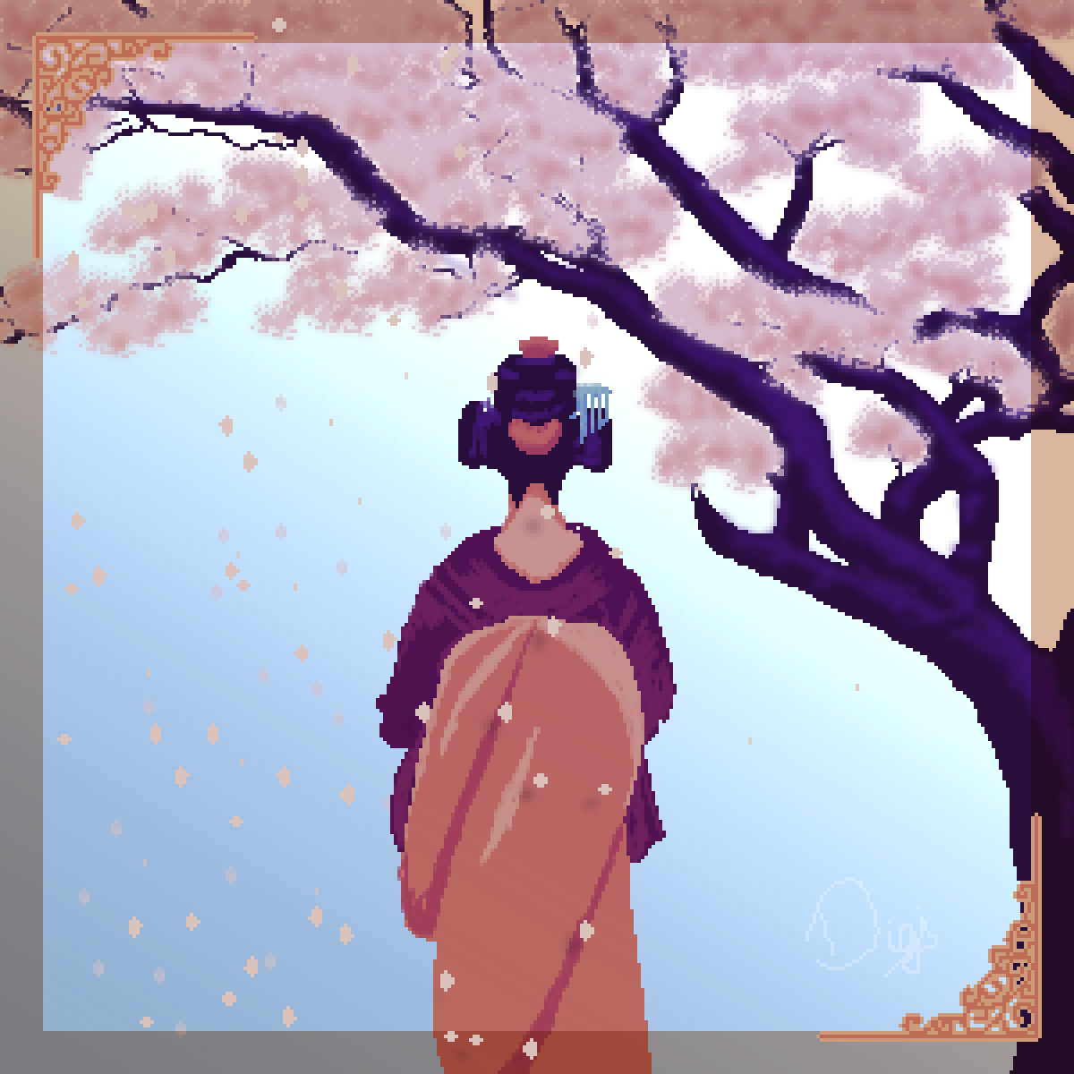 Pixilart - Season's Final Bloom by Digitress