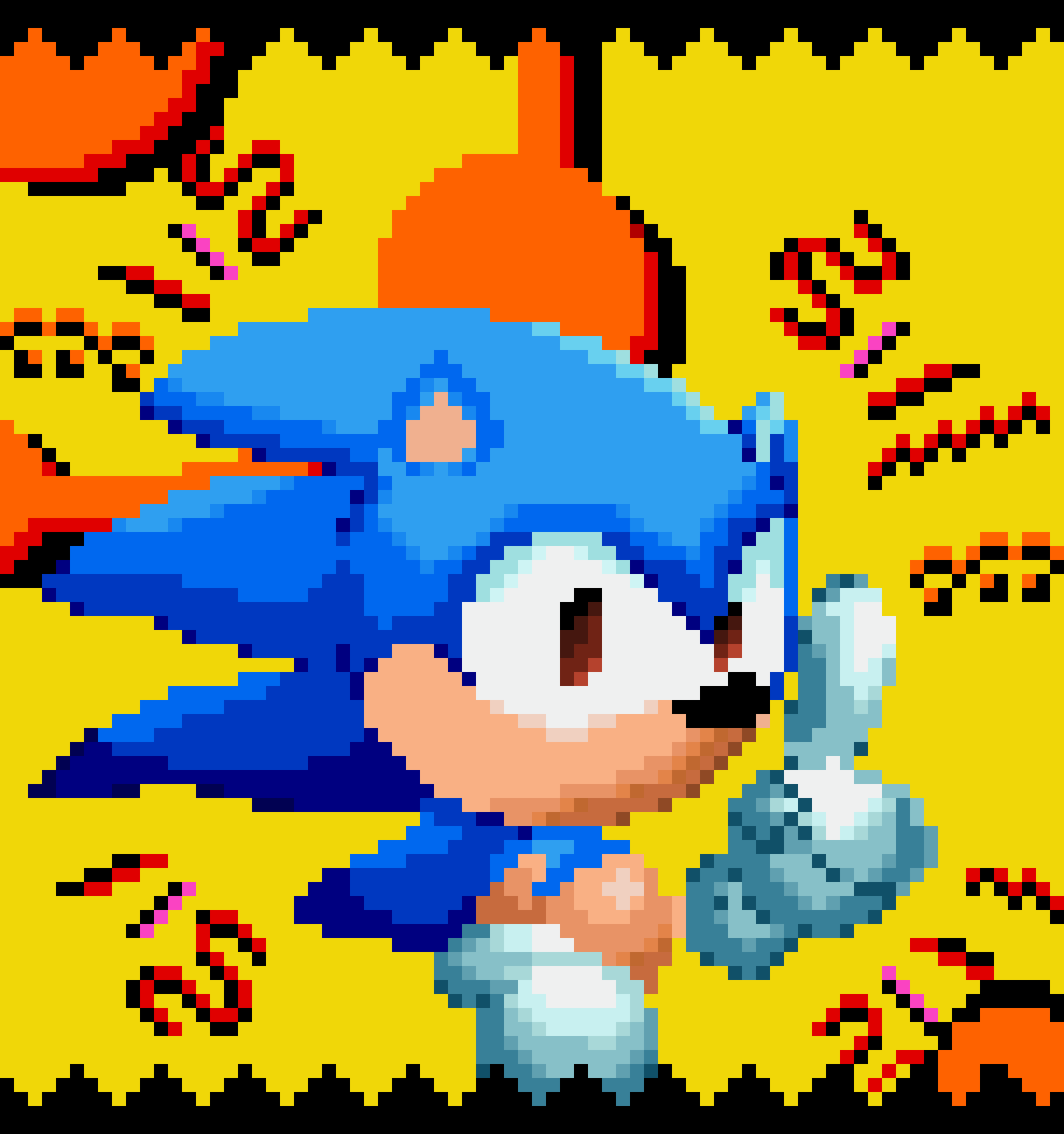 Pixilart - Sonic GIF by Blimm
