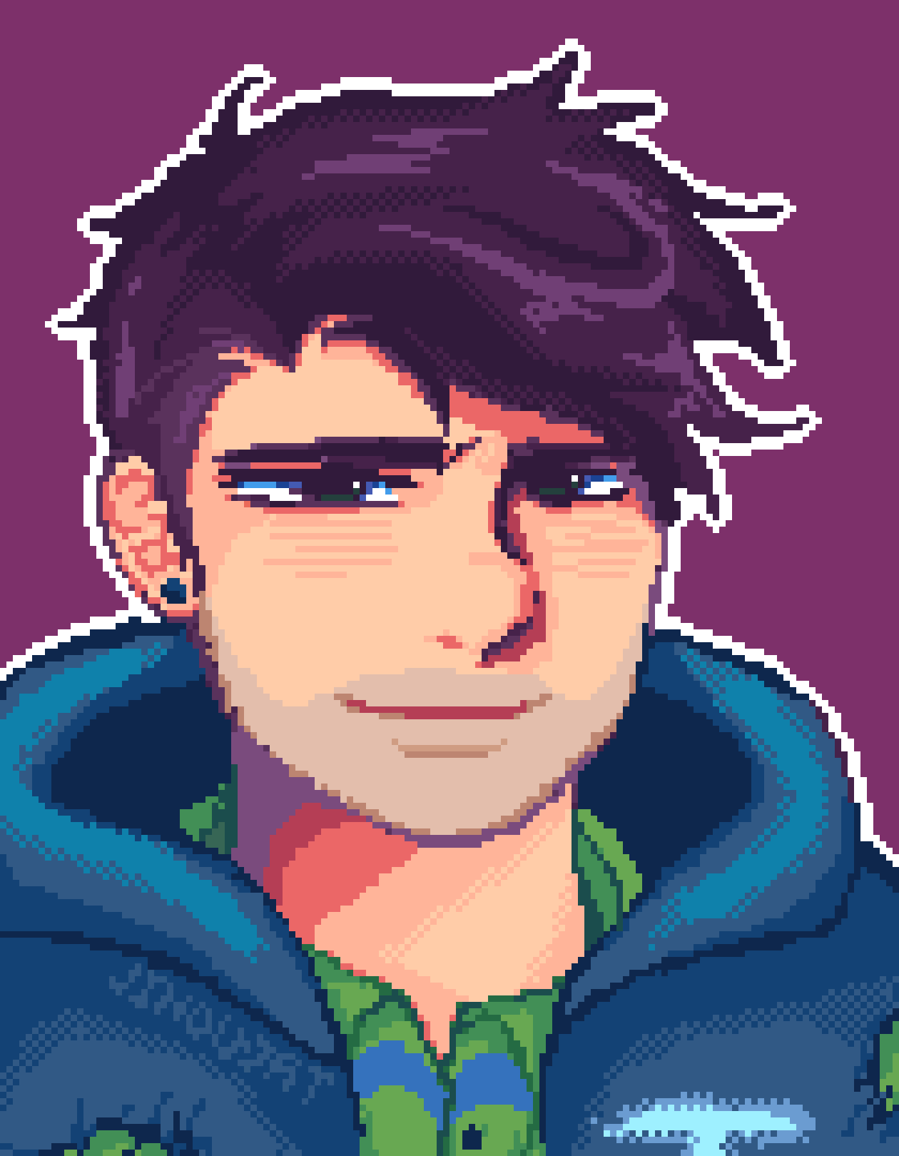 Pixilart - Shane (Stardew Valley) by jinougat