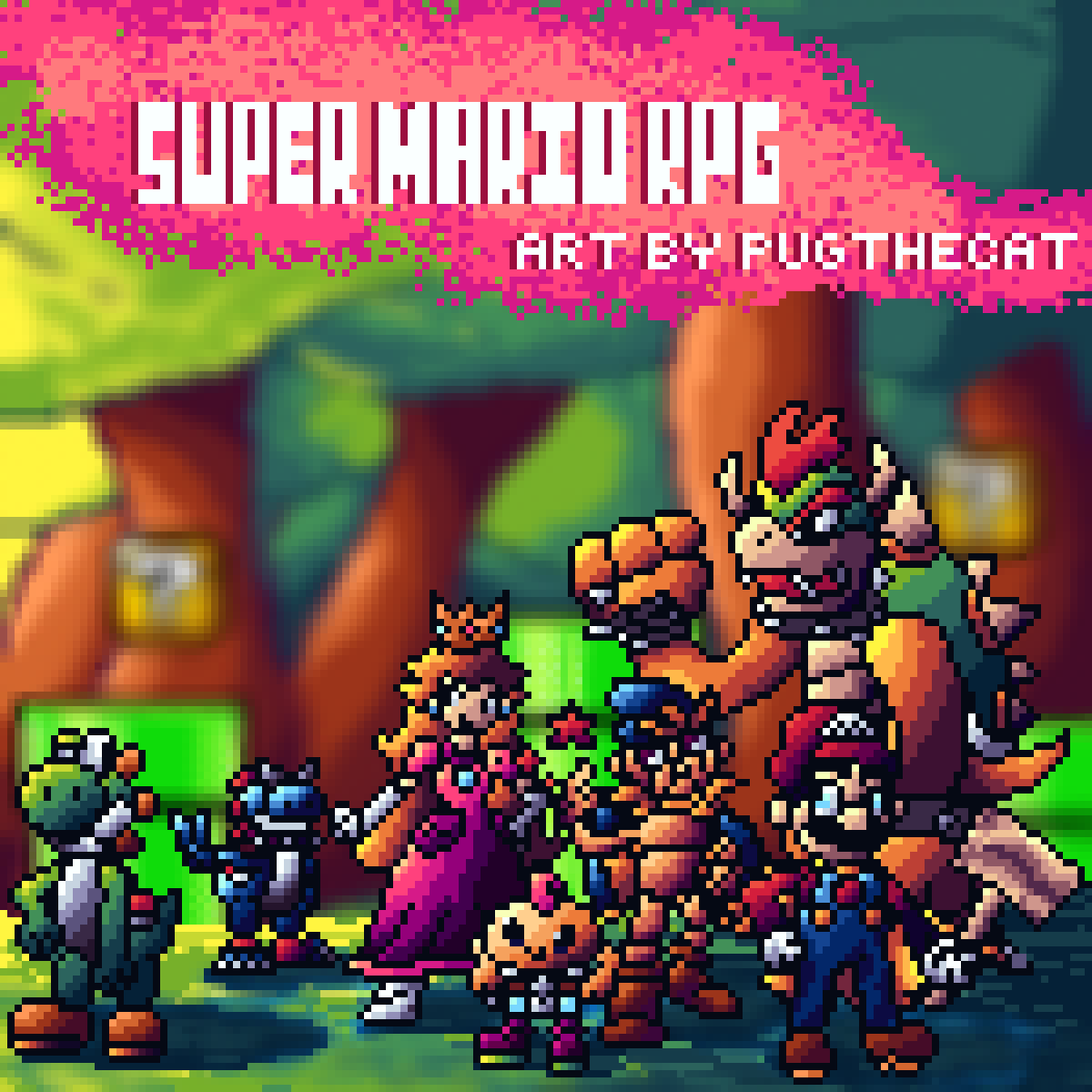 Pixilart - Super Mario RPG: Legend of the Seven Stars by PugTheCat61