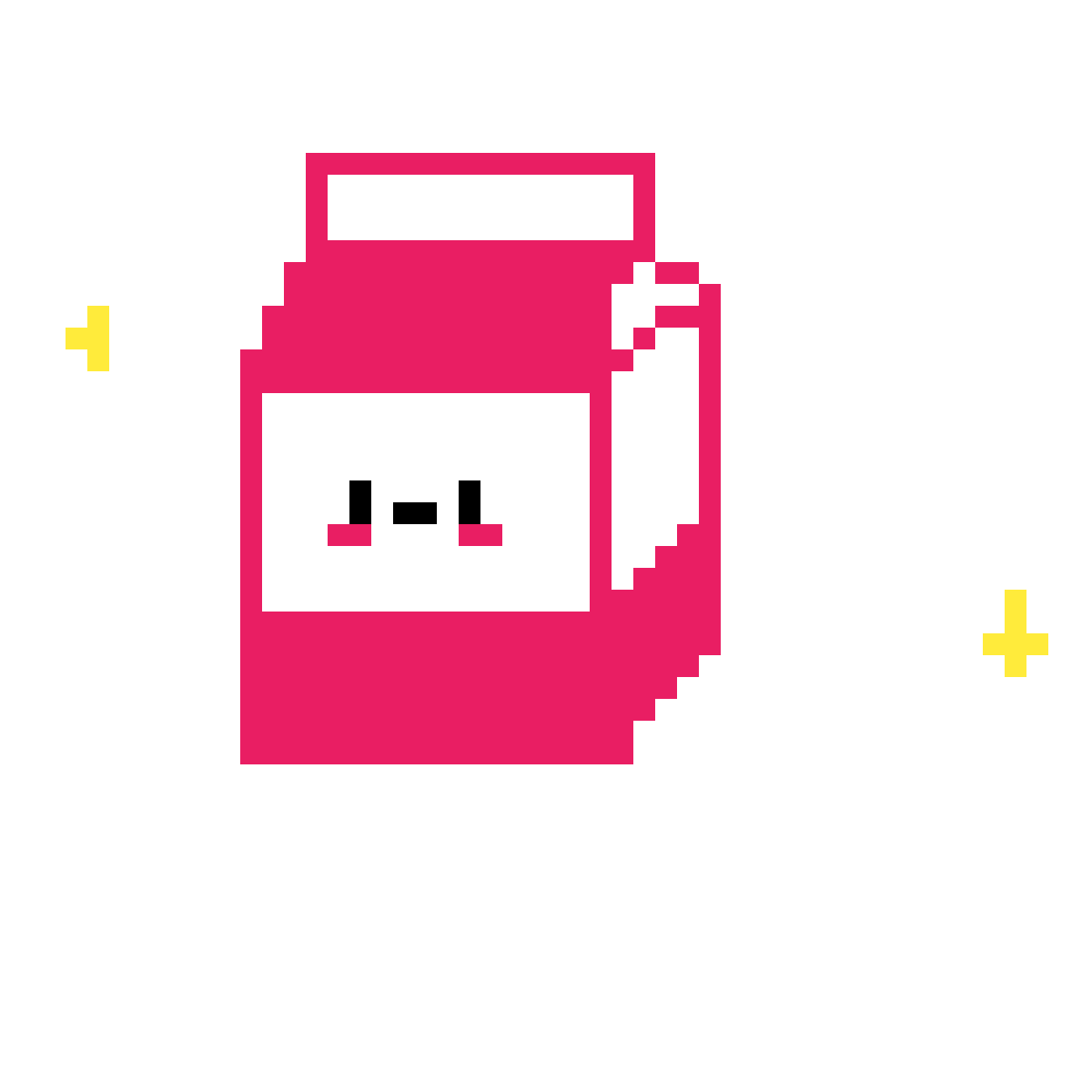 Pixilart - STRAWBERRY MILK by Starrymoon