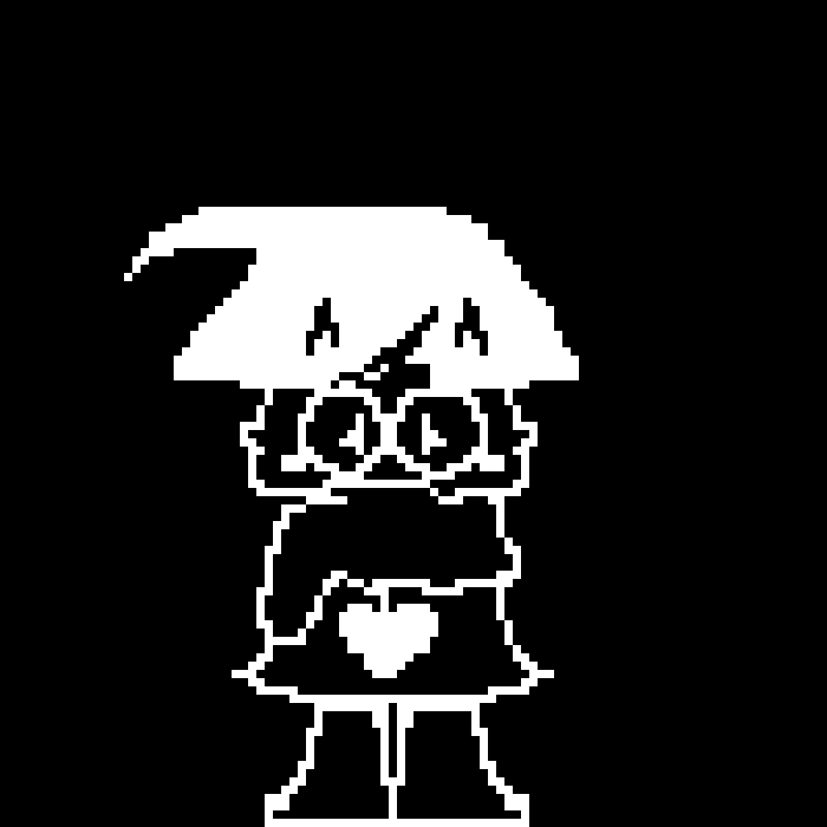 Pixilart - ralsei ut styled battle sprite by Storyofundertal