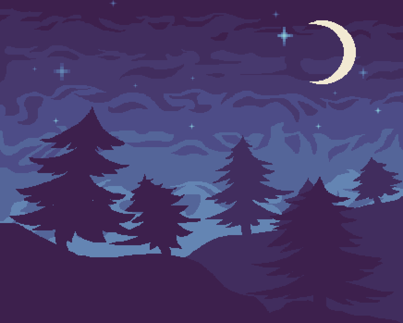 Pixilart - Basic scenery by Anquilique