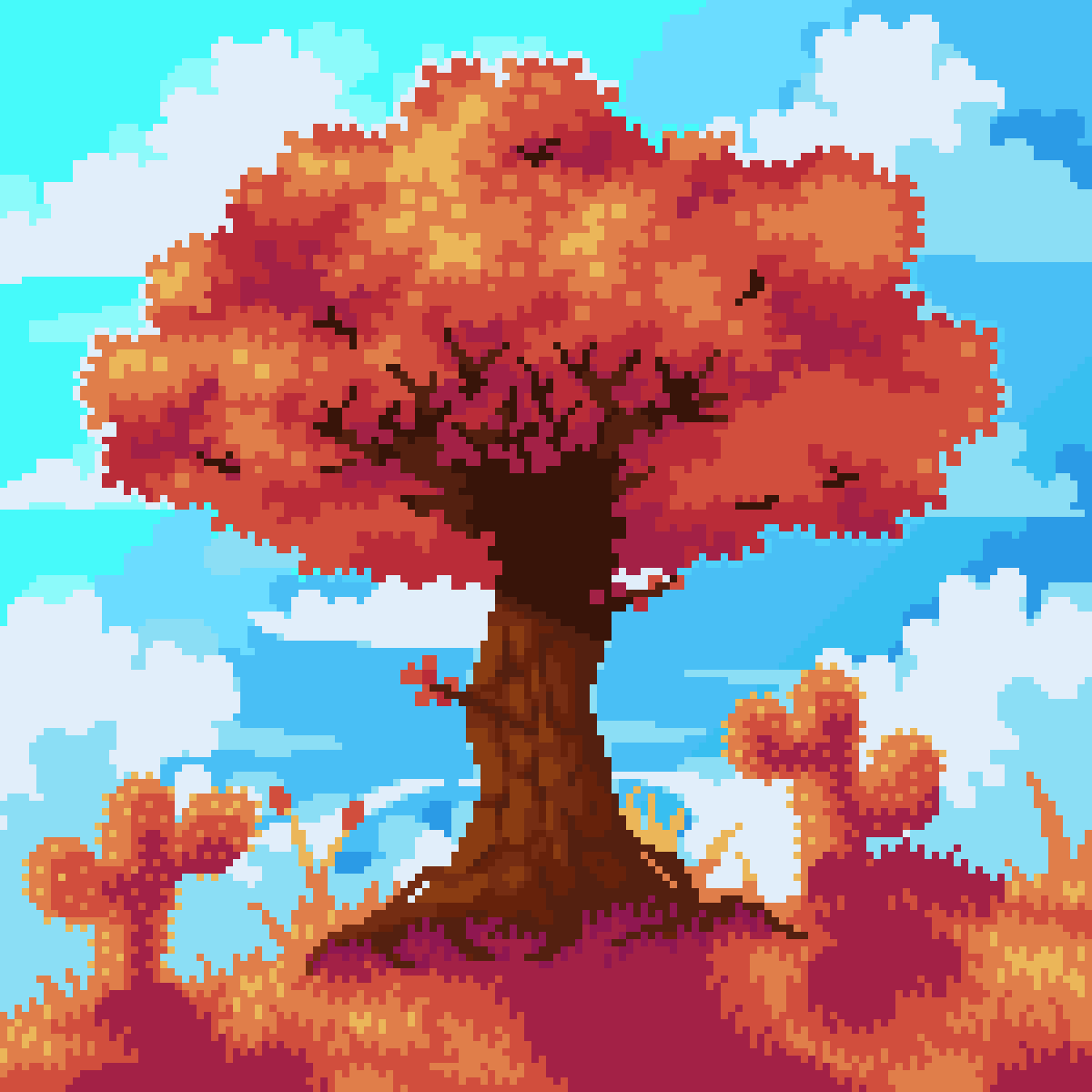 Pixilart - Tree by Thanatos-PXL