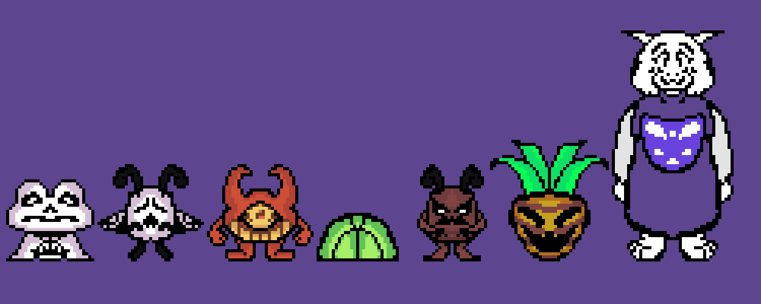 Pixilart - -~` RUINS ENEMIES!`~- by Xr5cv