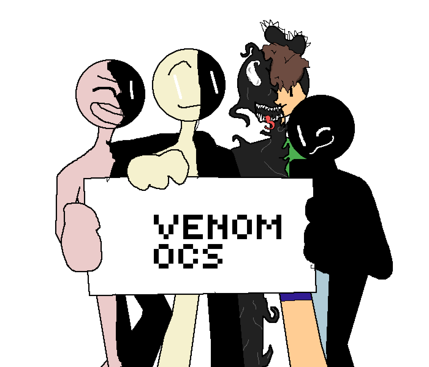 Pixilart - Venom Ocs by eveechu22